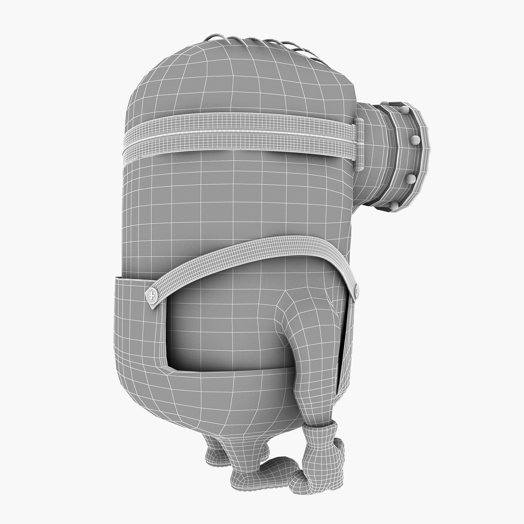 3d model minion dave