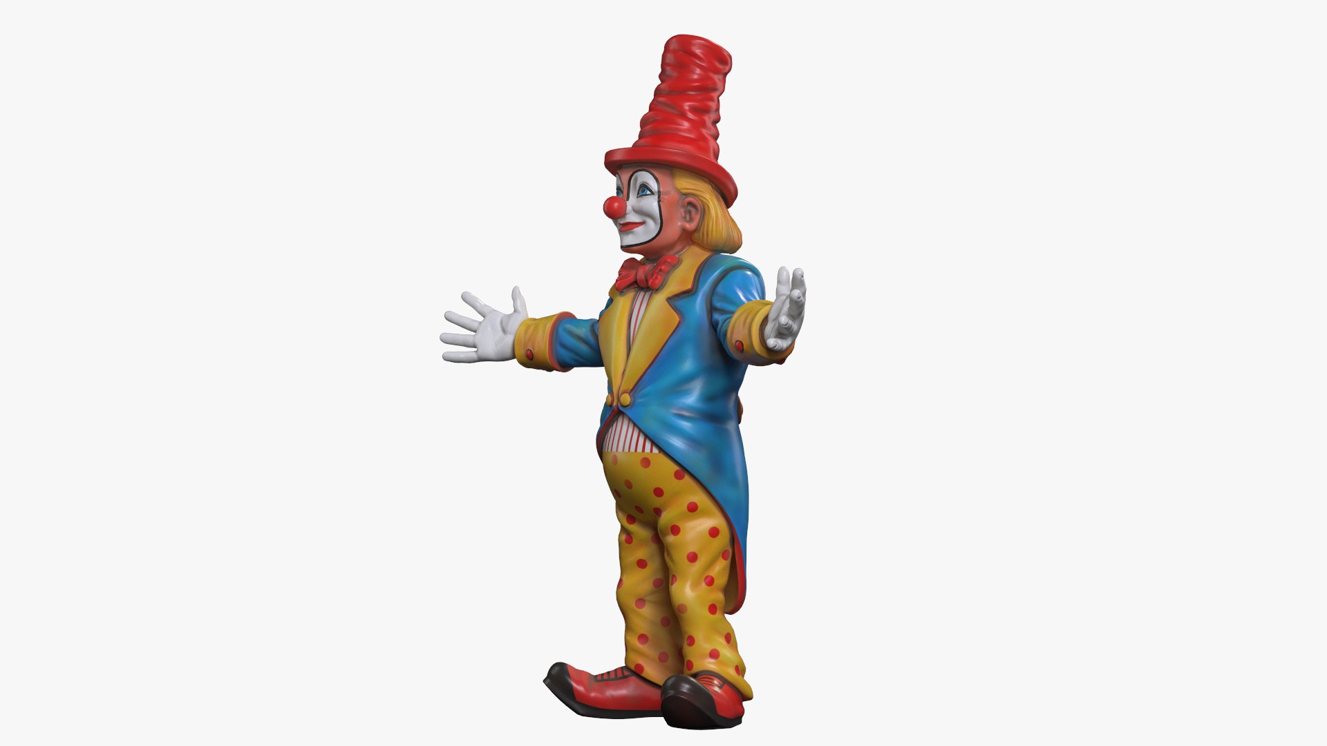 3D Clown Sculpture model - TurboSquid 1983737