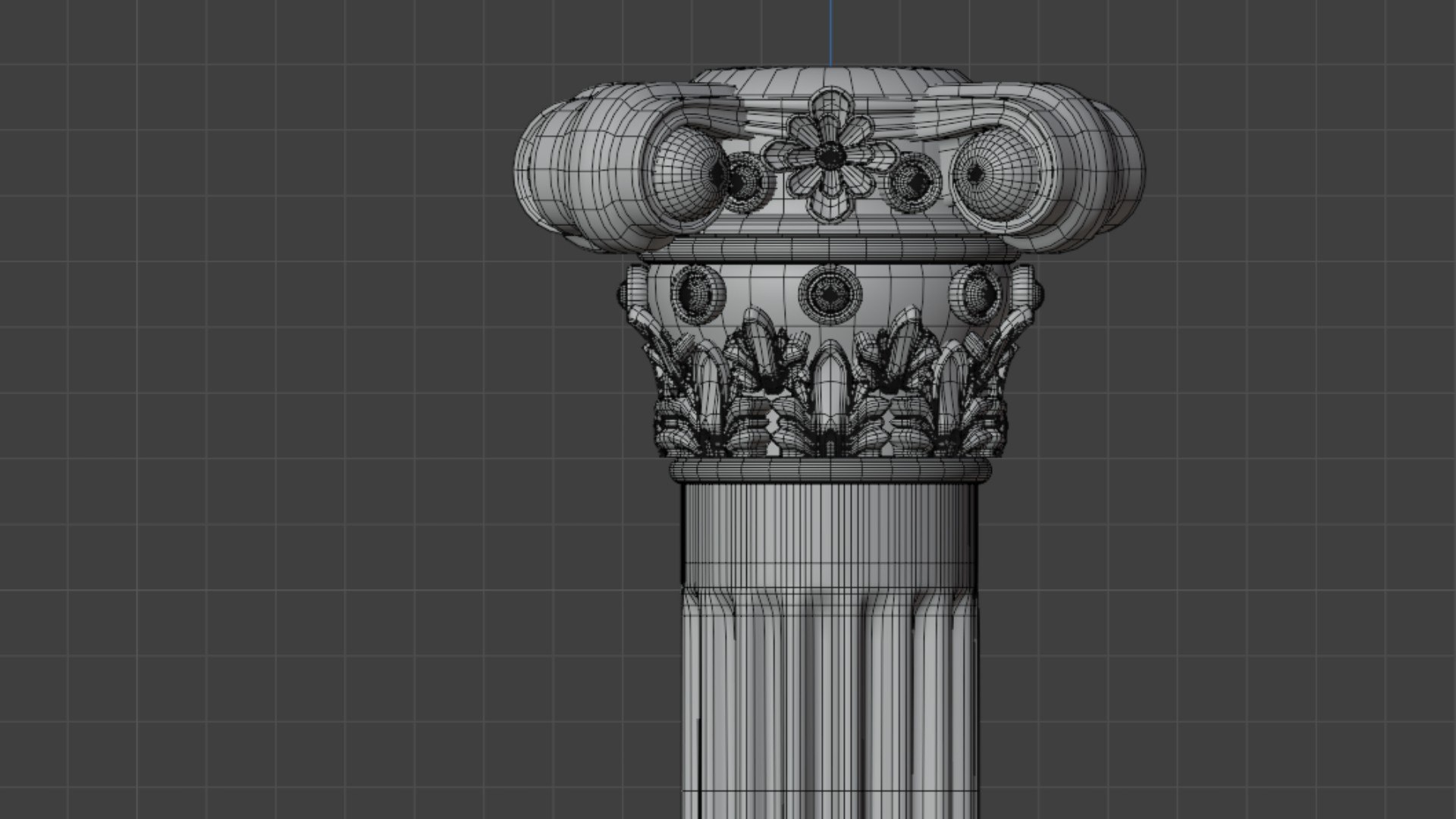 Corinthian Column Stylized Game Ready Blender FBX 3D Model - TurboSquid ...
