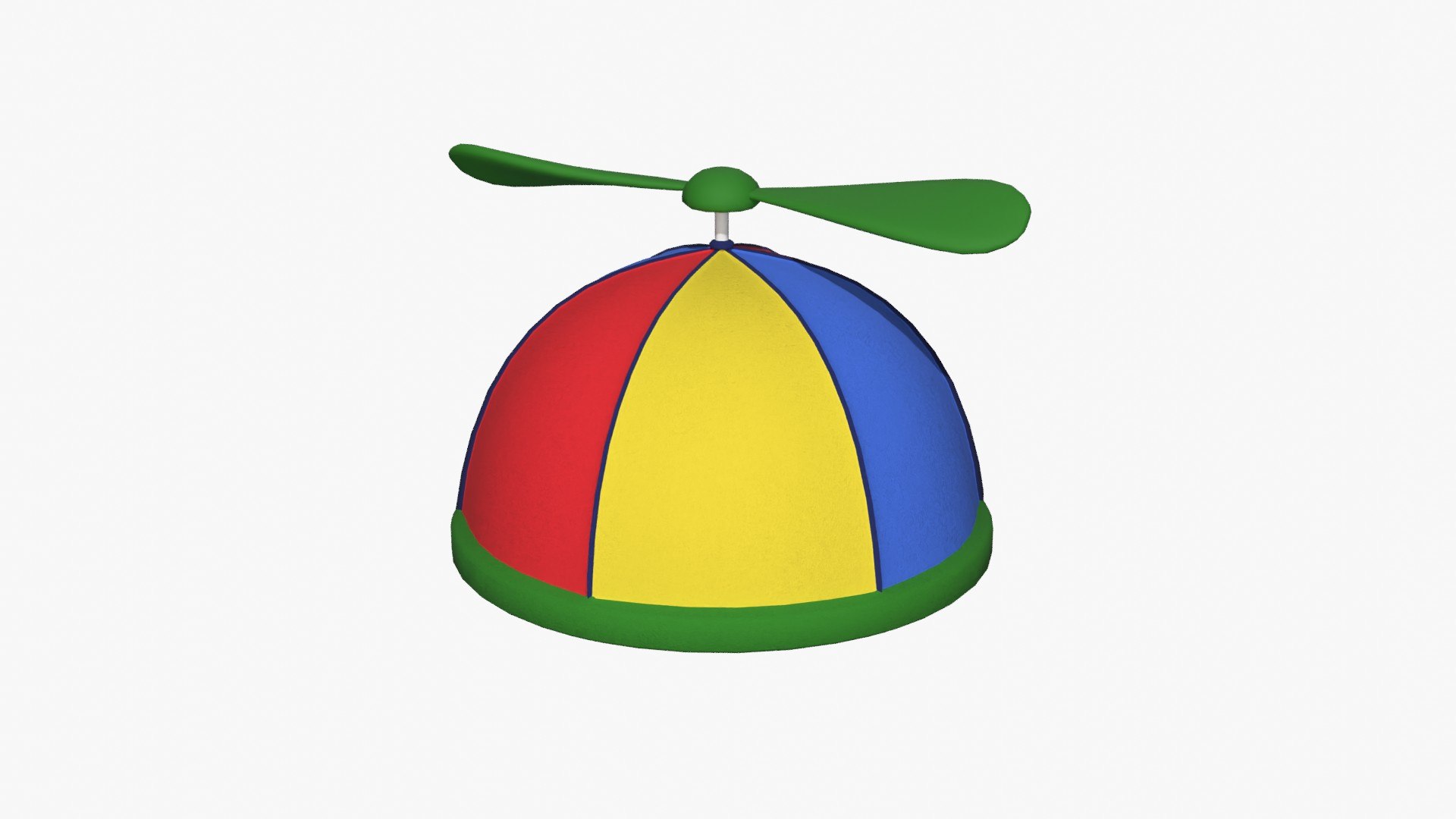 Cartoon Propeller Hat2 3D Model - TurboSquid 2242744