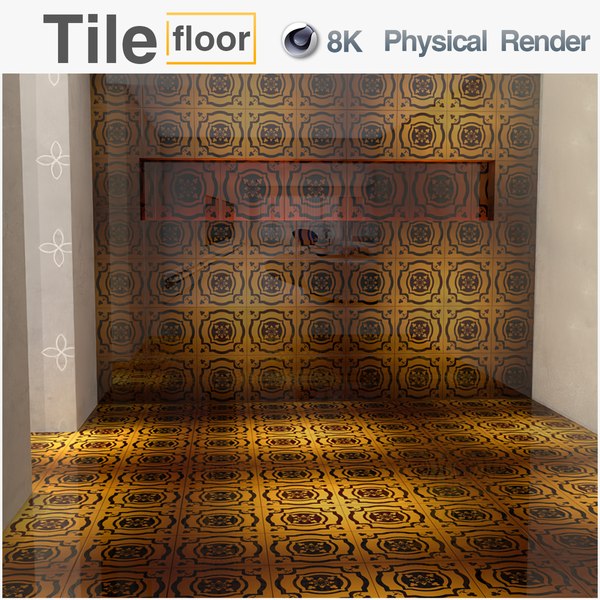 3D Texture PBR 8K Floor tiles C4D Physical Render 0052 - TurboSquid 1834623