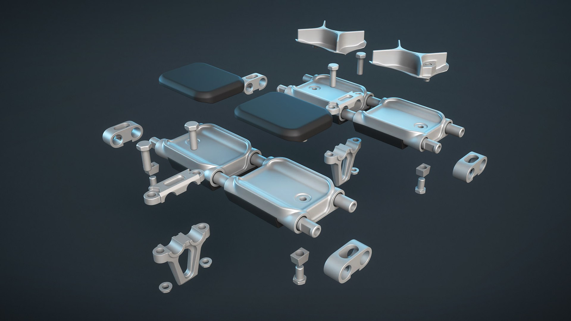 T158 Track For M1 Abrams Tank 3D Model - TurboSquid 2023986