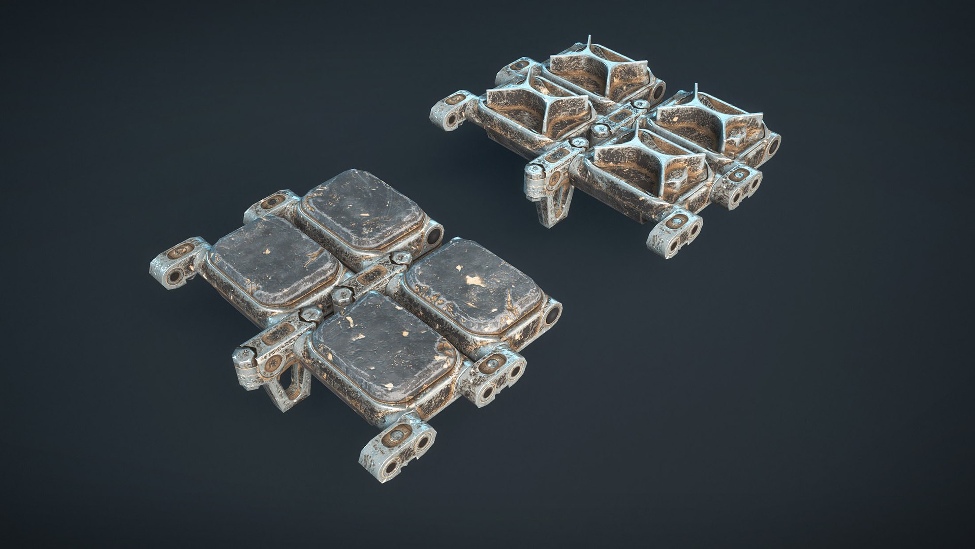 T158 Track For M1 Abrams Tank 3D Model - TurboSquid 2023986