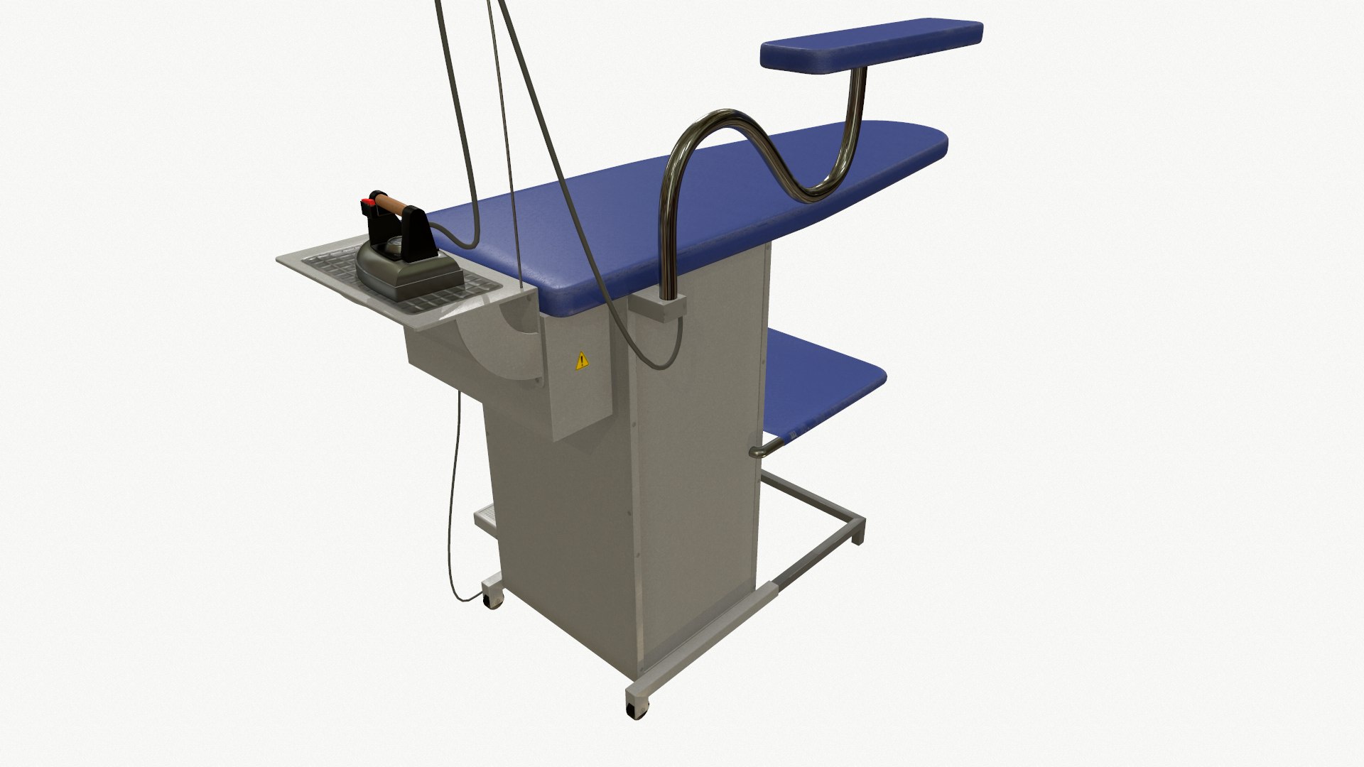 3D Industrial Ironing Table Model - TurboSquid 1502269