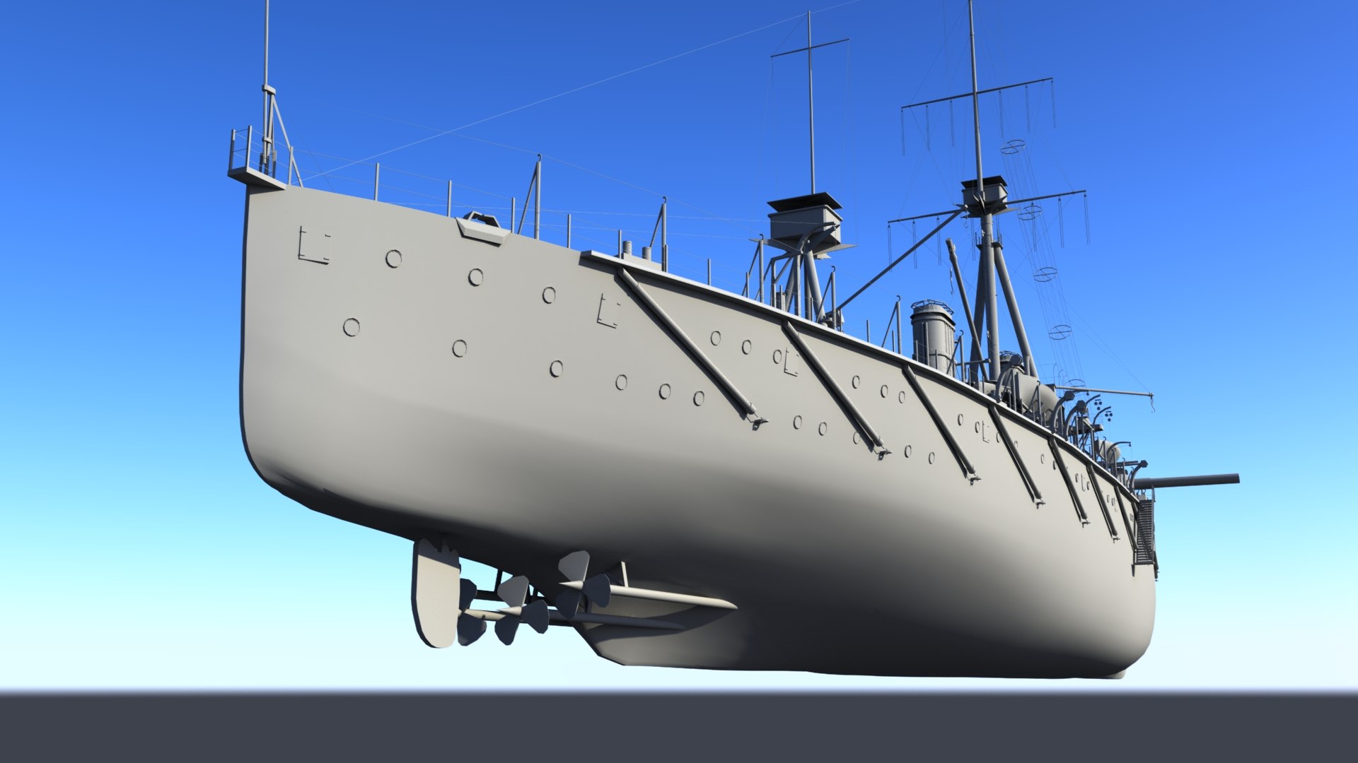 3D Hms Dreadnought Model - TurboSquid 1189907