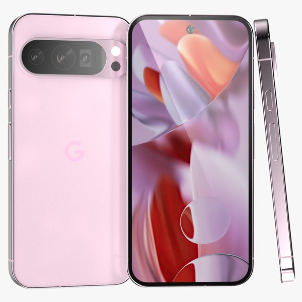 3D модель Google Pixel 9 Pro розовый - TurboSquid 2267704