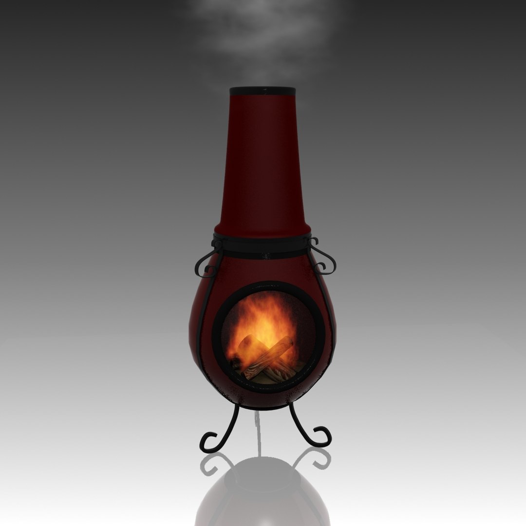 Max Realistic Chiminea