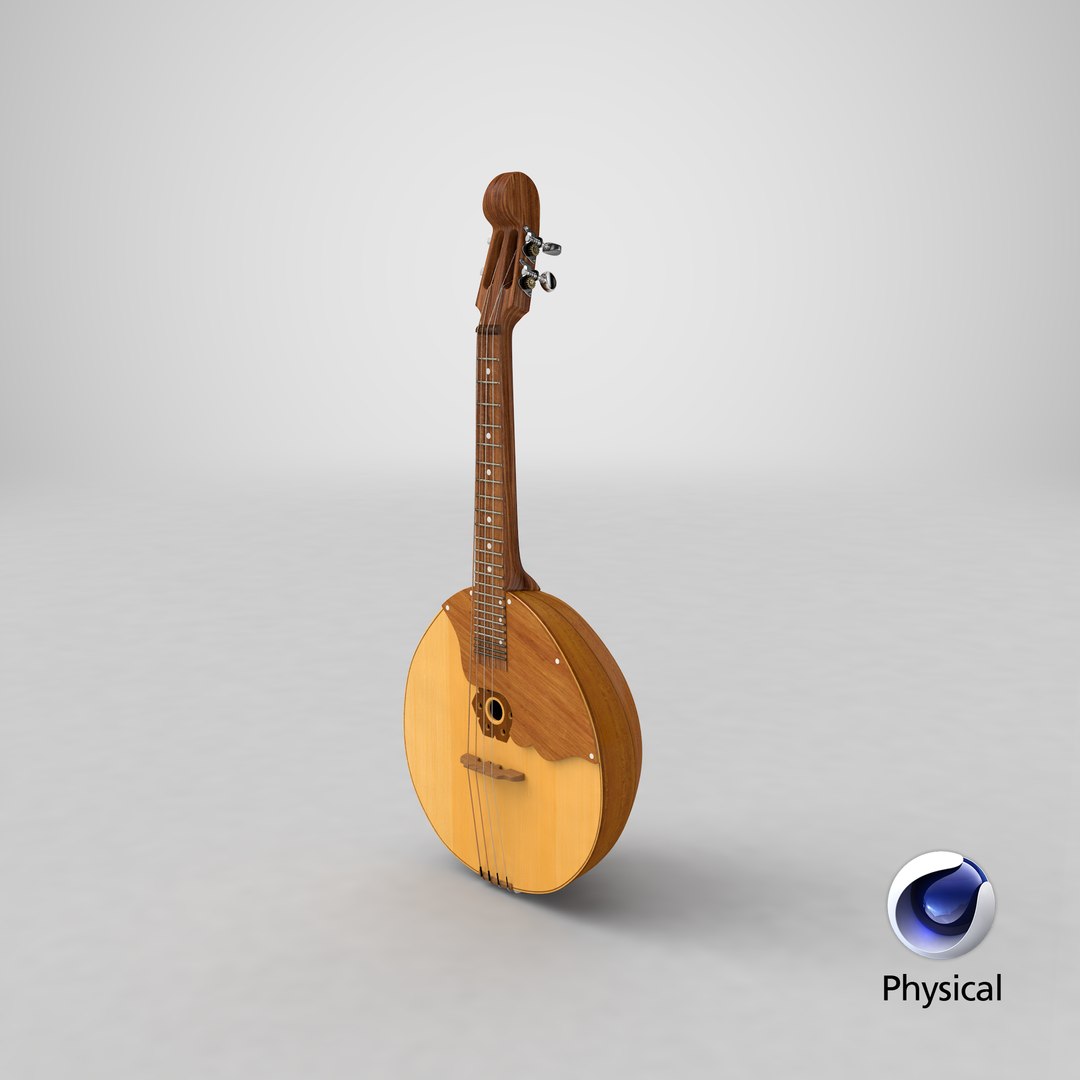 3D model domra prima string folk - TurboSquid 1625174