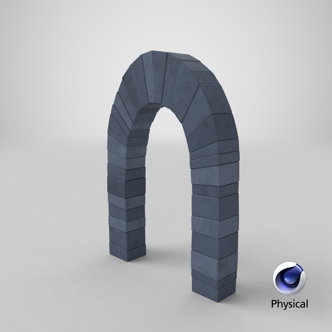 Stone Arc Model - TurboSquid 1692492