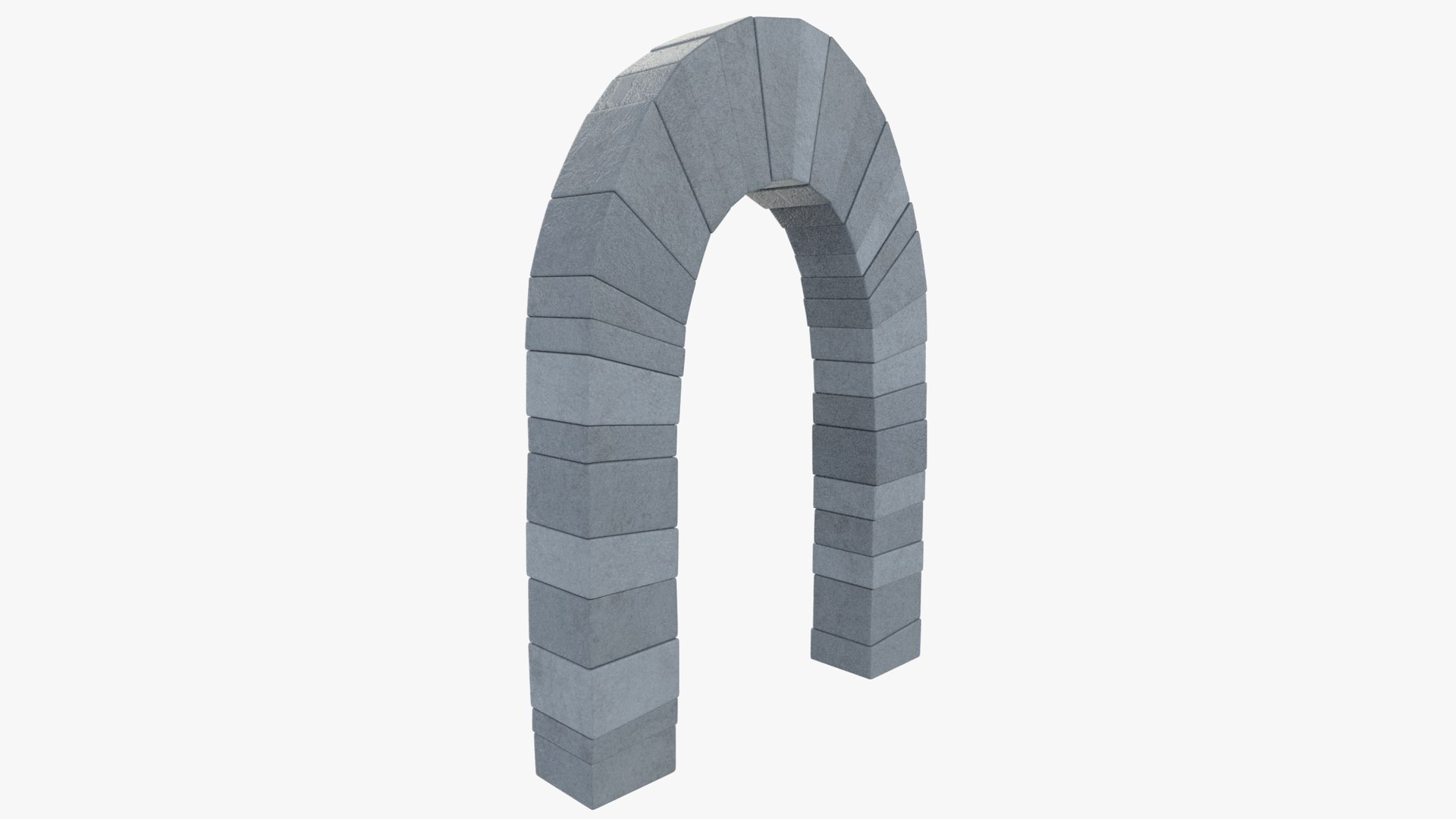Stone Arc Model - TurboSquid 1692492