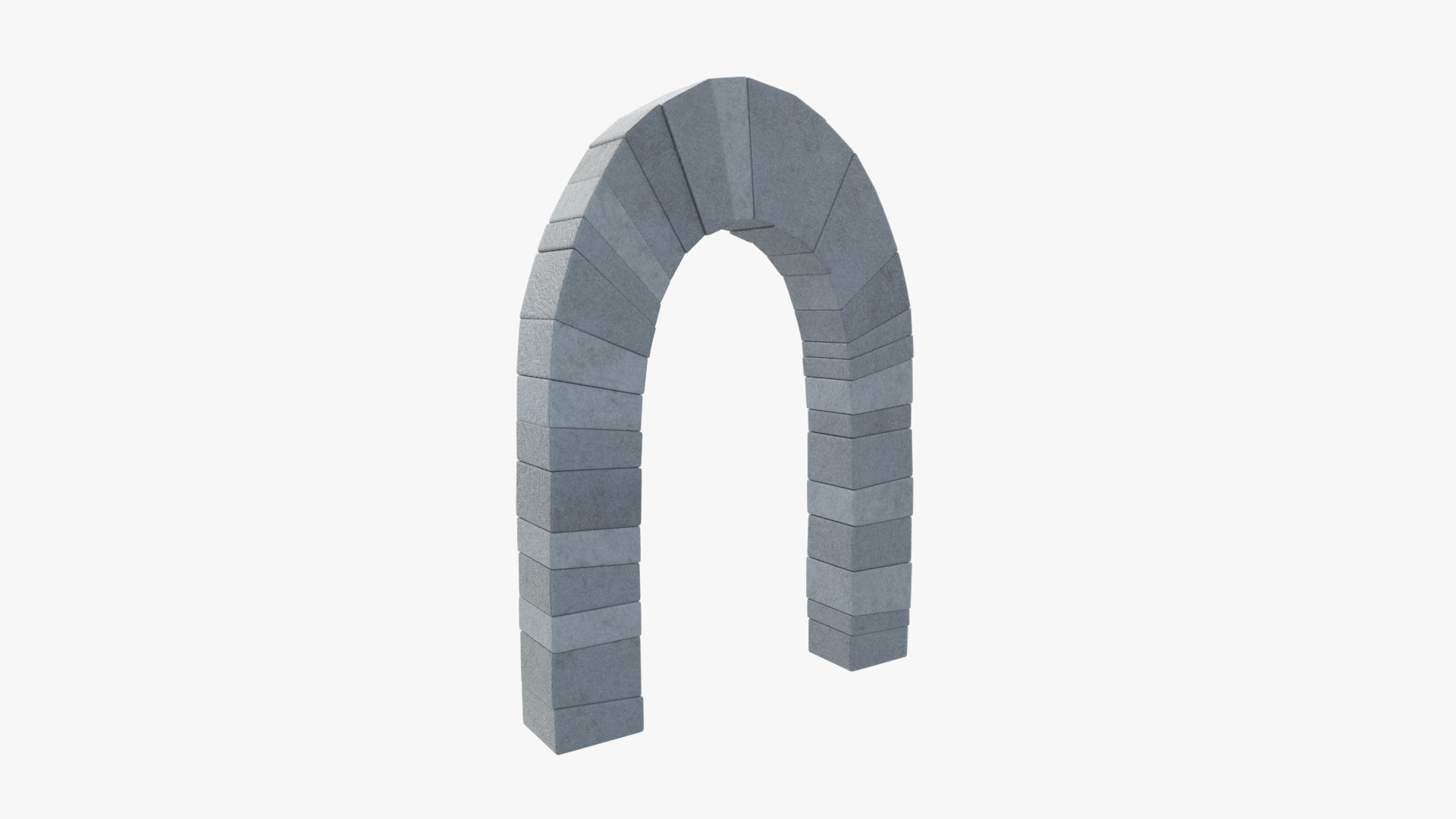 Stone Arc Model - TurboSquid 1692492