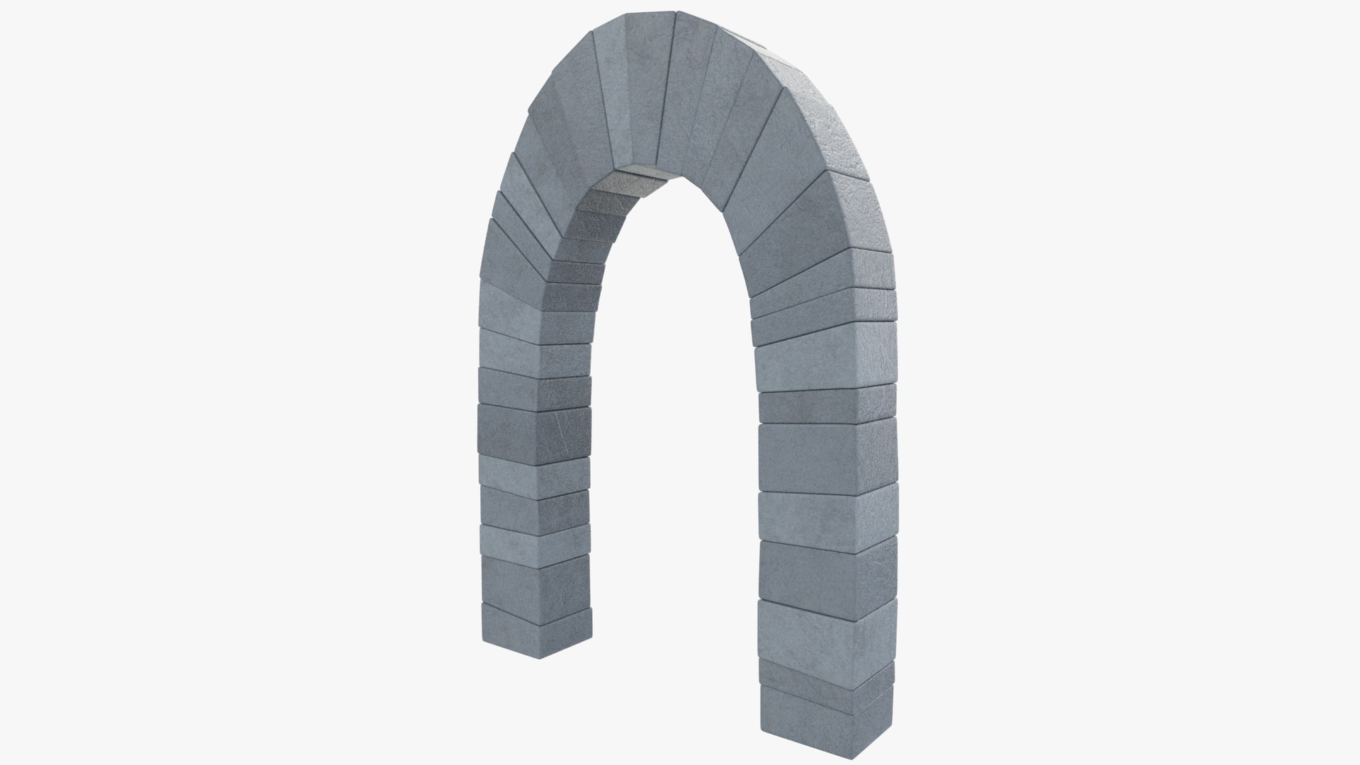 Stone Arc Model - TurboSquid 1692492
