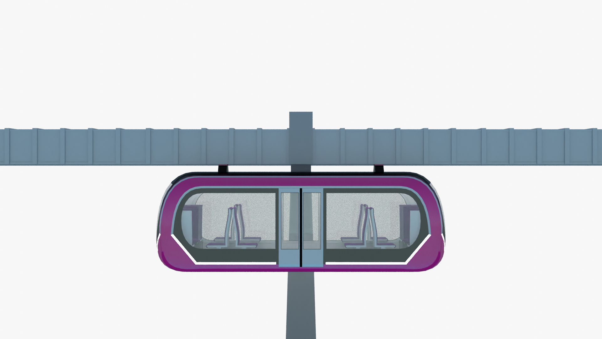 Monorail Trains Big Collection 3D Model - TurboSquid 1992263