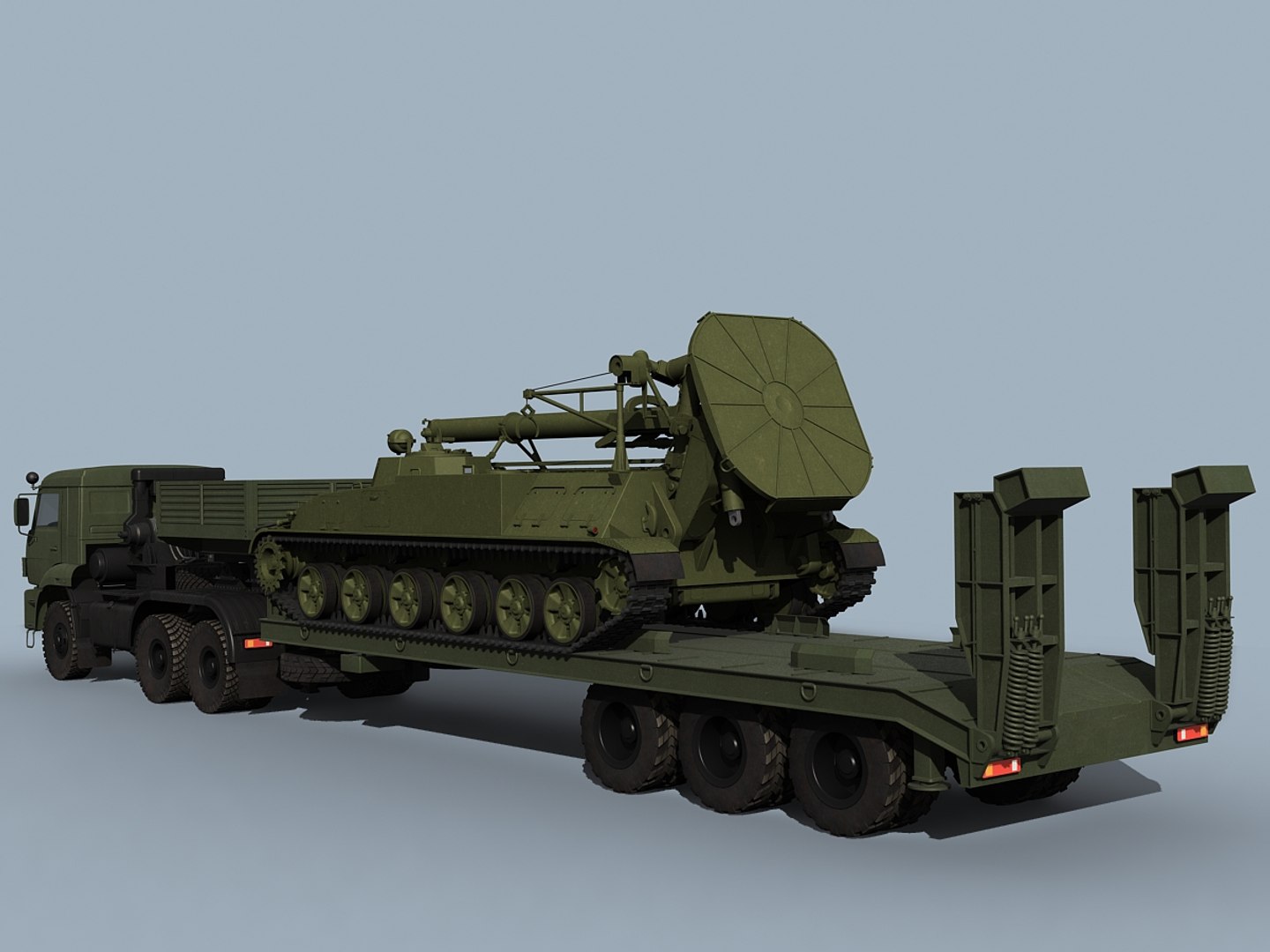 3d Kamaz-65225 2s4 Combo