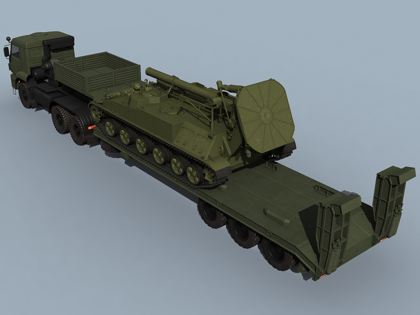 3d Kamaz-65225 2s4 Combo