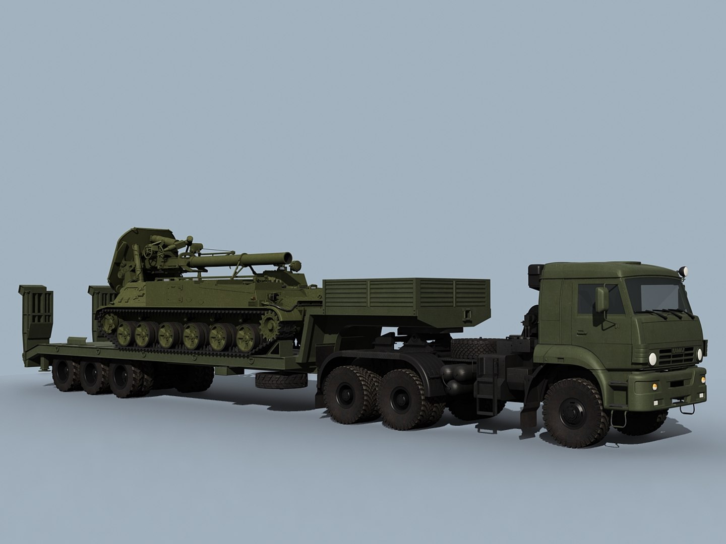 3d Kamaz-65225 2s4 Combo