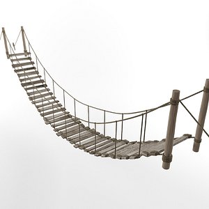 Plank Bridge 3D Models for Download | TurboSquid