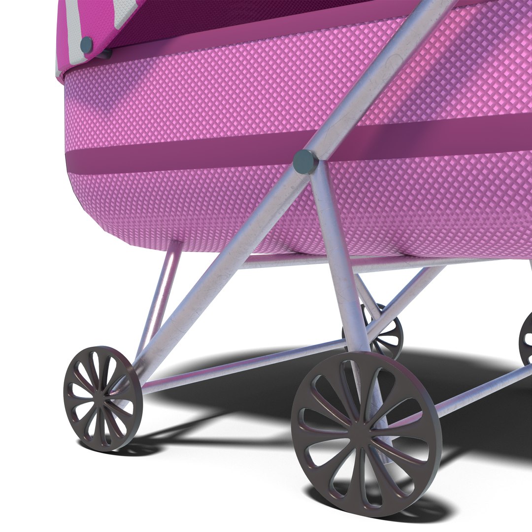 Baby Stroller 3D Model - TurboSquid 2083744