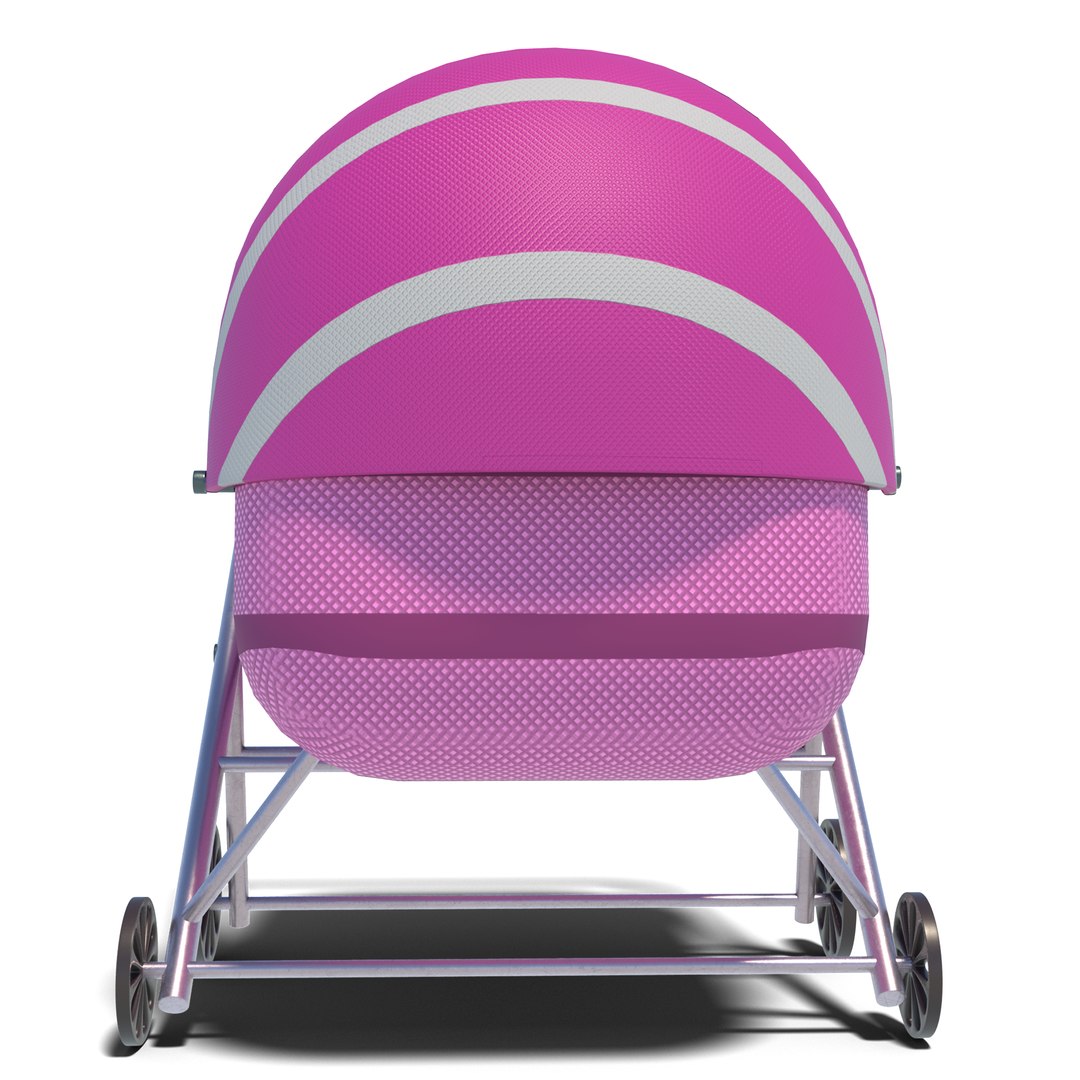 Baby Stroller 3D Model - TurboSquid 2083744