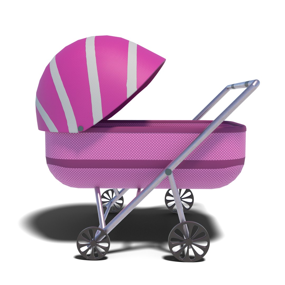 Baby Stroller 3D Model - TurboSquid 2083744