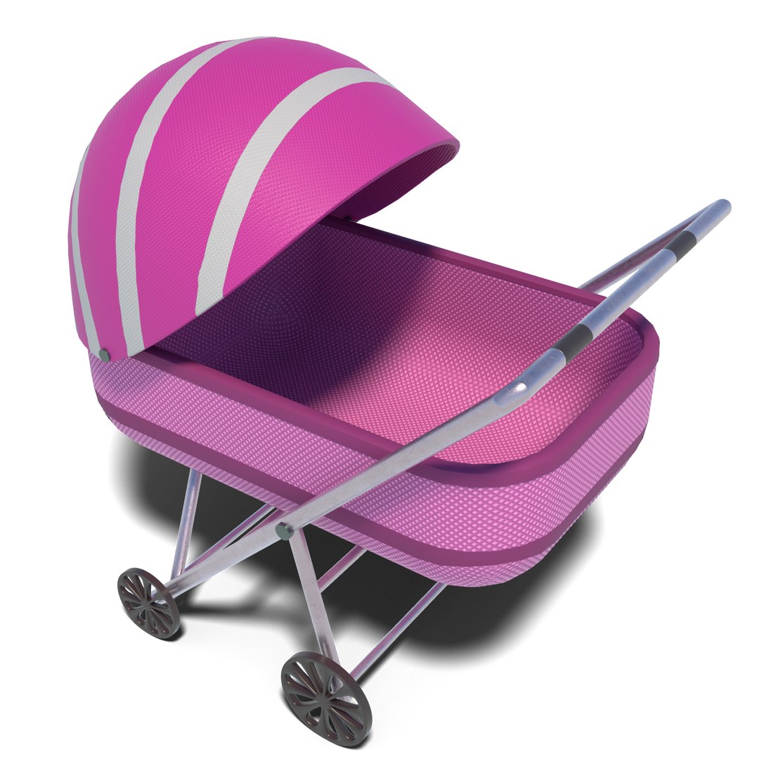 Baby Stroller 3D Model - TurboSquid 2083744