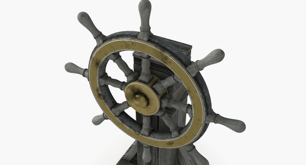 3D ship wheel model - TurboSquid 1162940