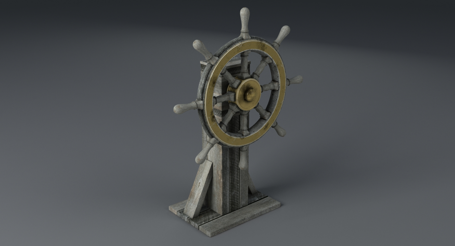 3D ship wheel model - TurboSquid 1162940