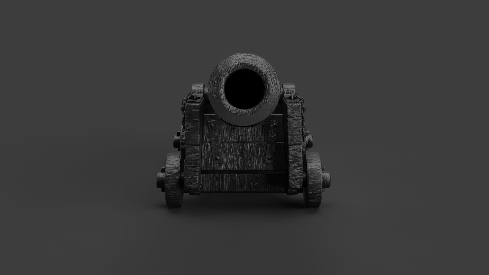 3D Model Realistic Cannon - TurboSquid 2399090
