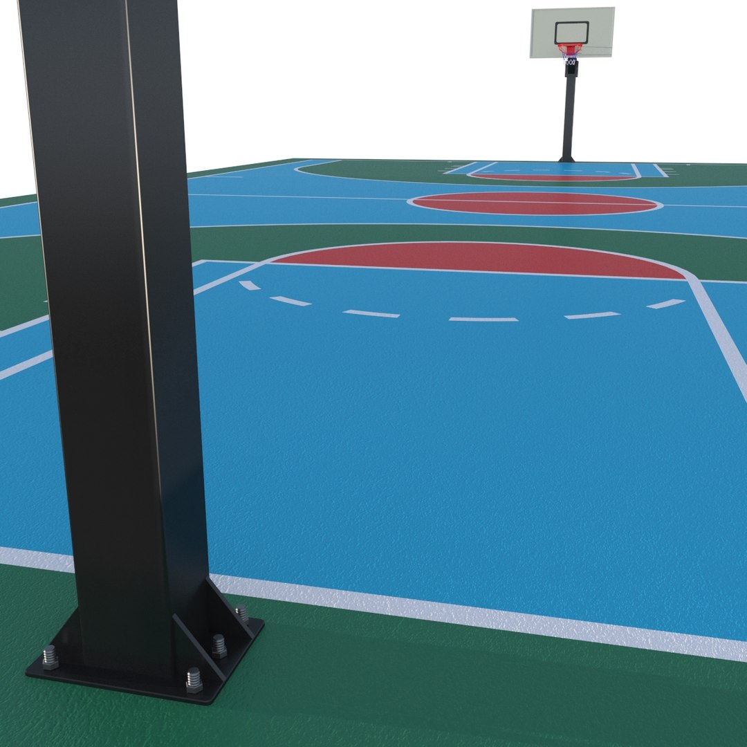3D Ball Court - TurboSquid 1453772