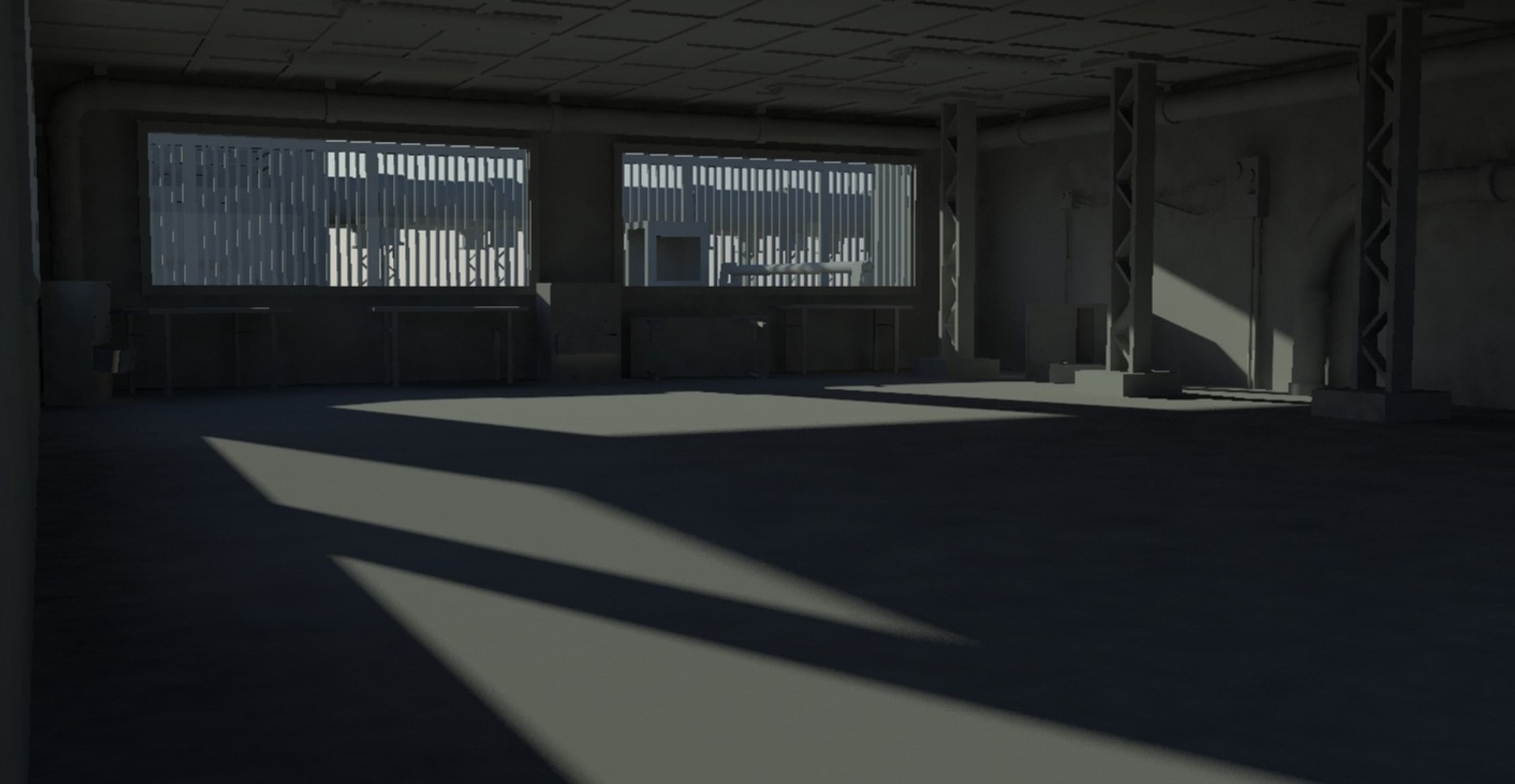 Factory Interior Obj