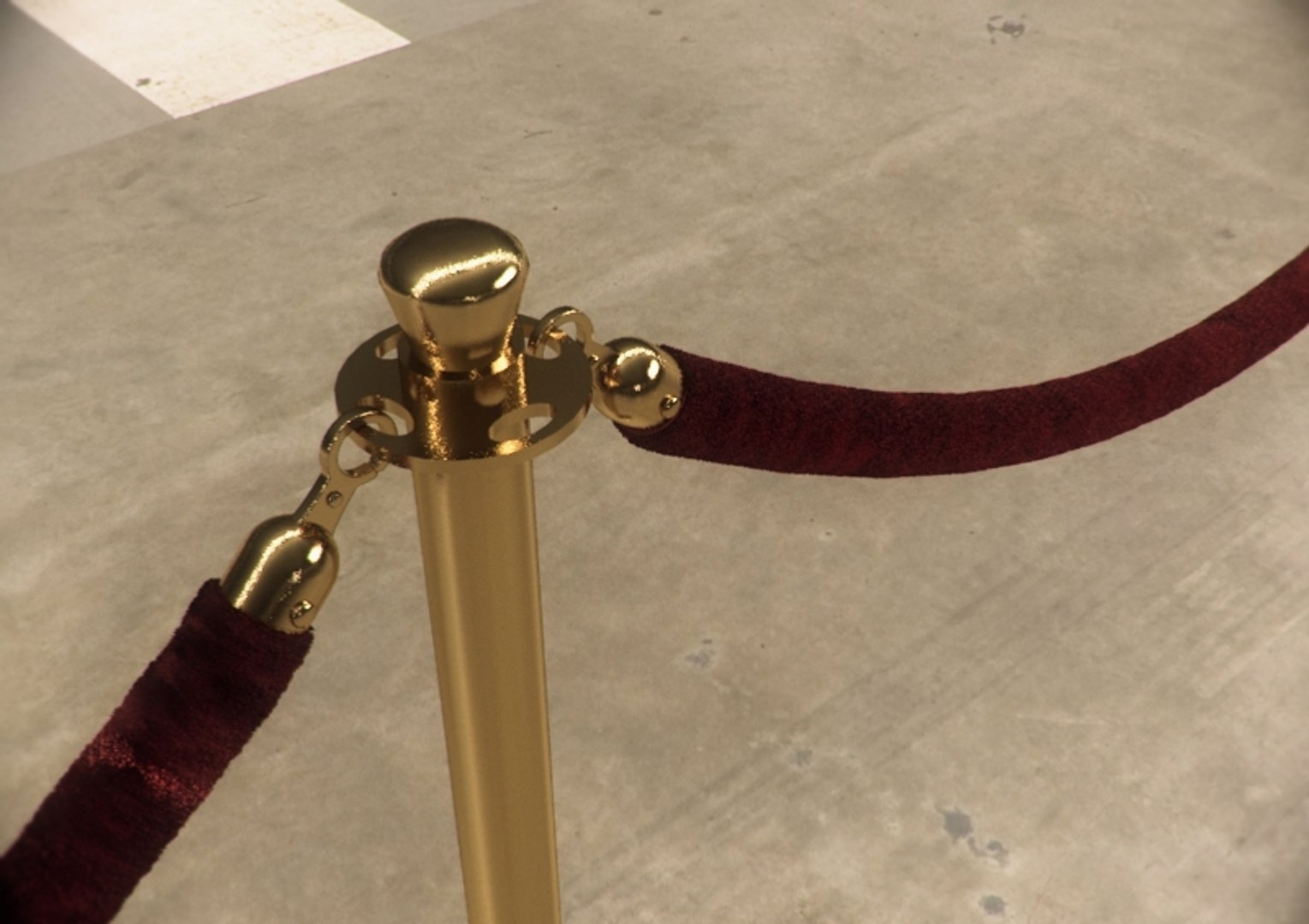 3d Stanchion Model