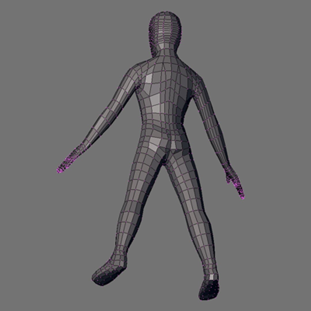 Maya Simple Body Characters