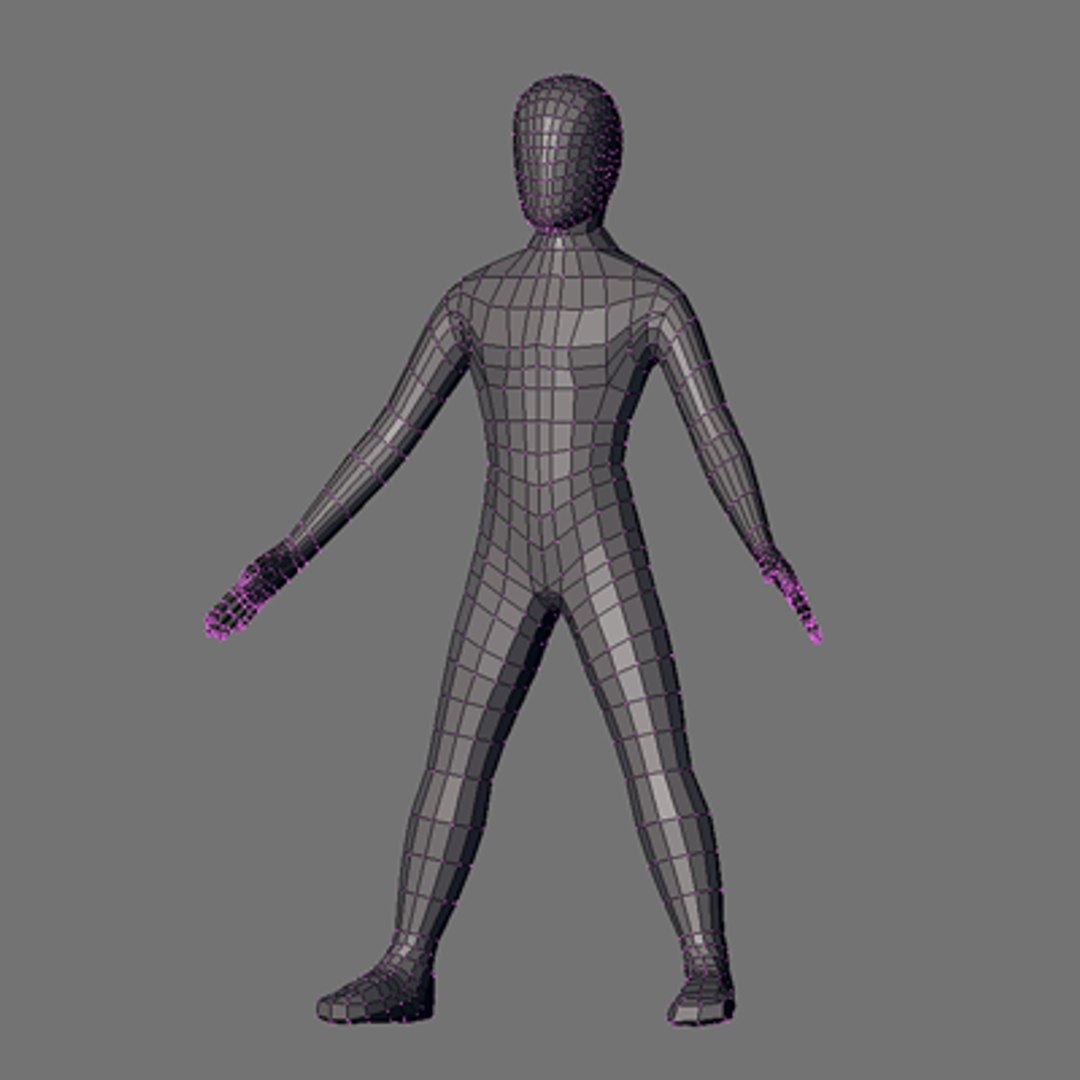 Maya Simple Body Characters