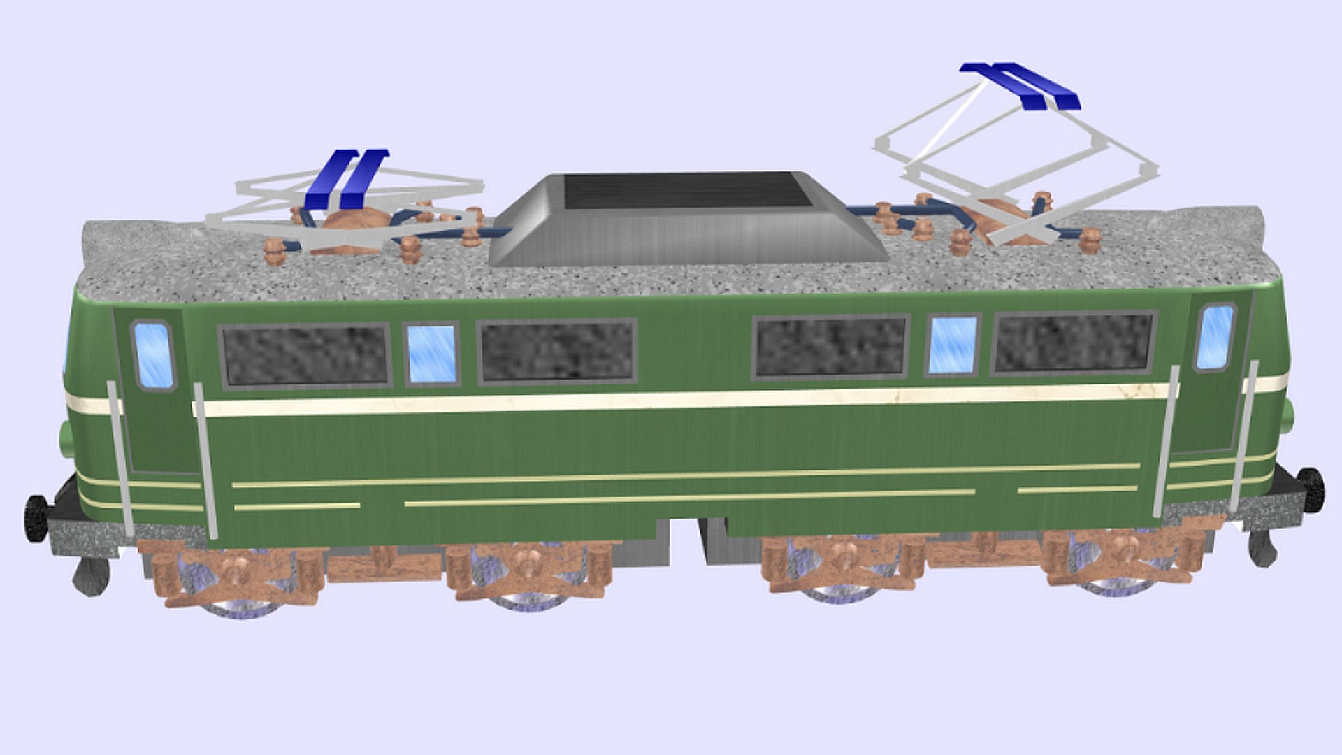 Electric Locomotive E 201 Model - TurboSquid 1707567