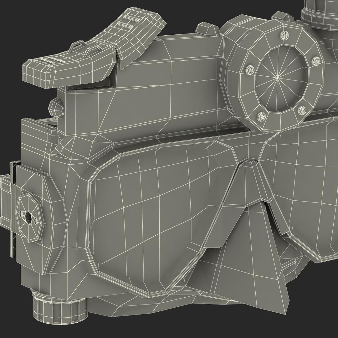 Camera Mask Scuba Series 3d Model