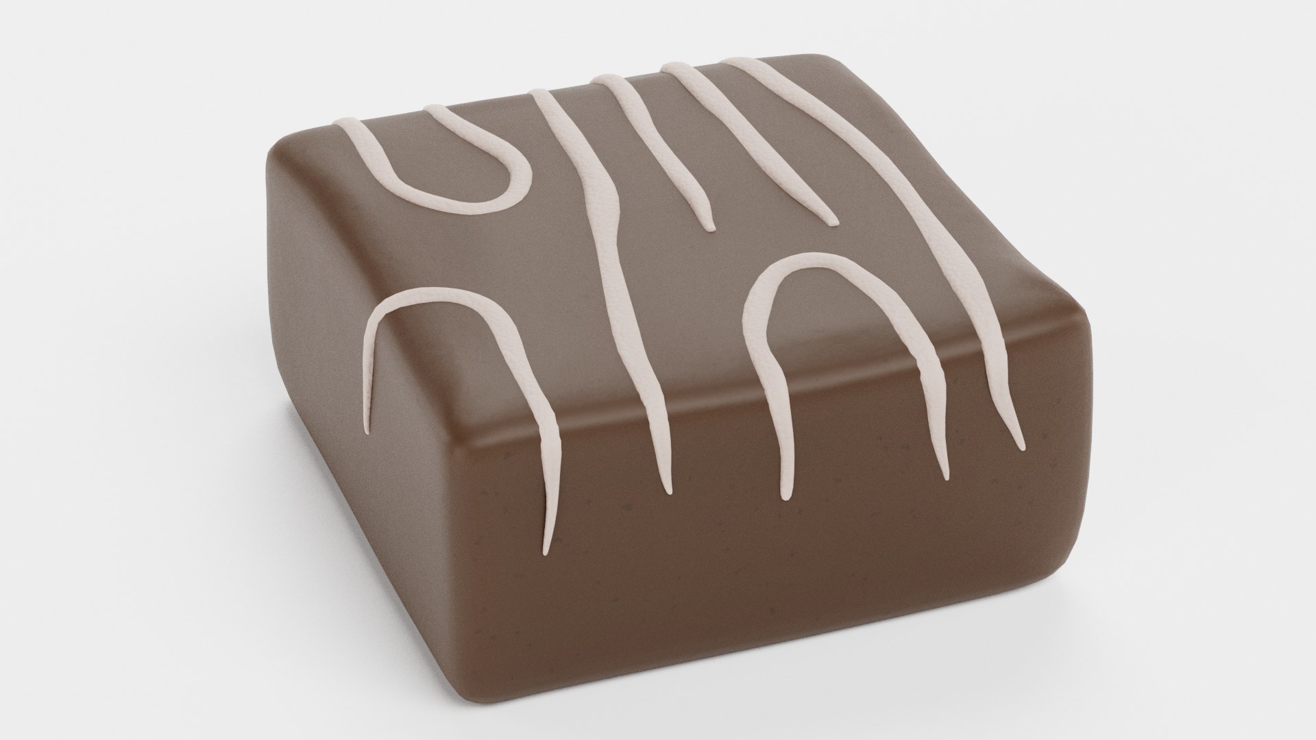 3D Chocolate Candy Model - TurboSquid 1515334