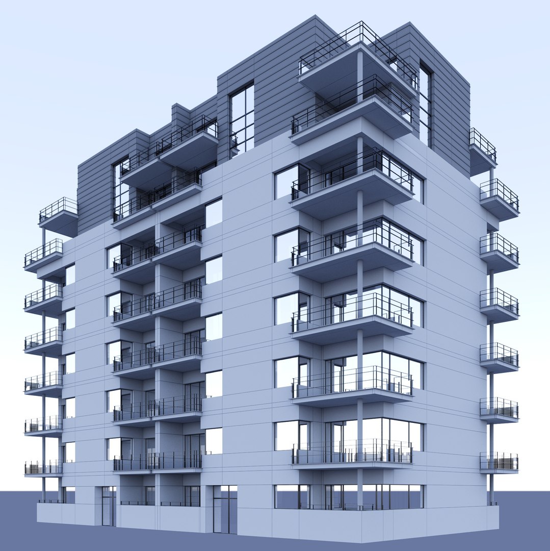 Building - Denmark 3D Model - TurboSquid 2406044