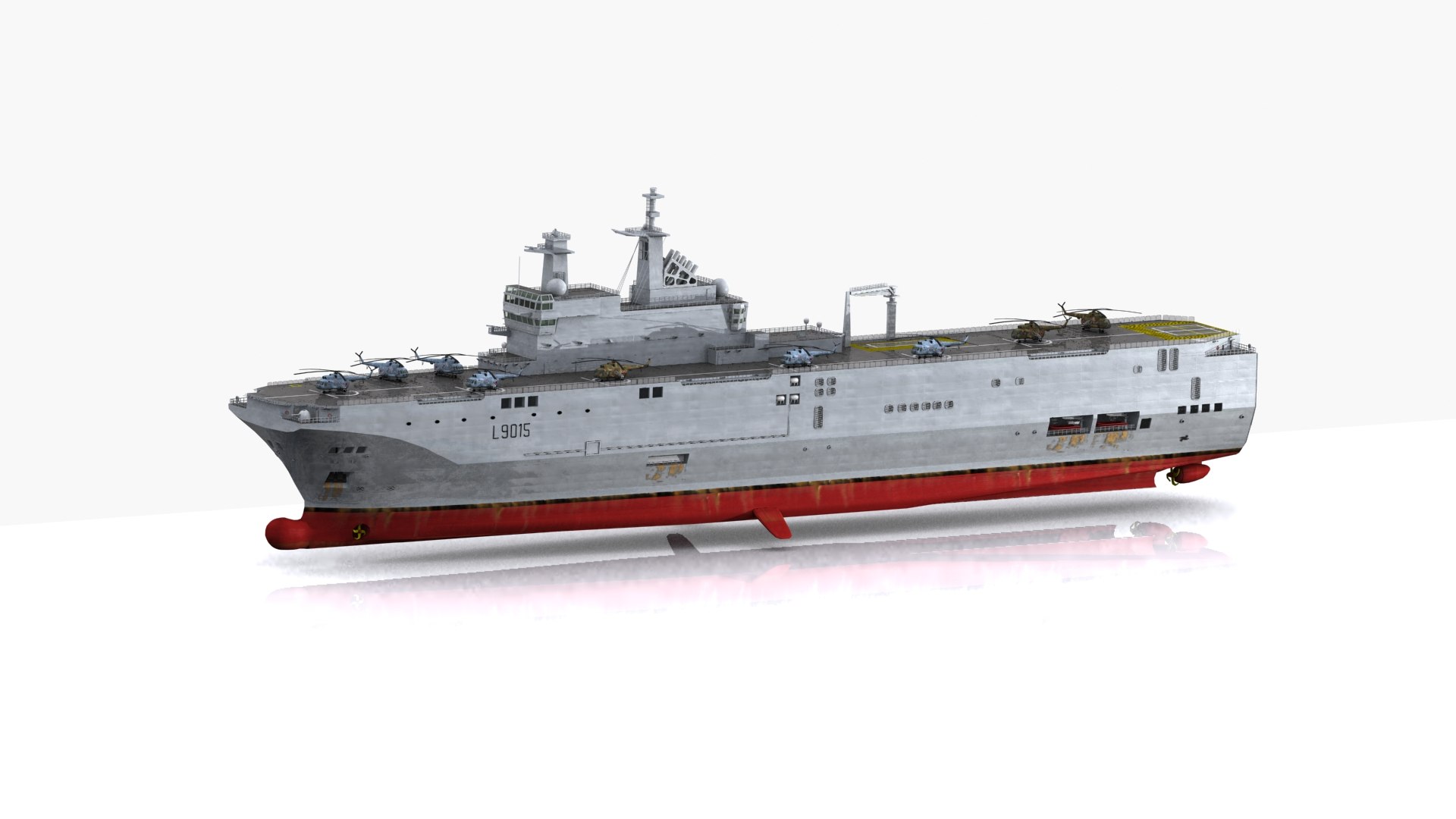Amphibious Assault Ship 3D Model - TurboSquid 2070933