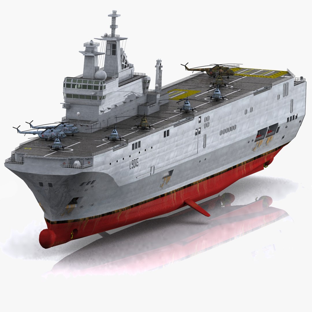 Amphibious Assault Ship 3D model - TurboSquid 2070933