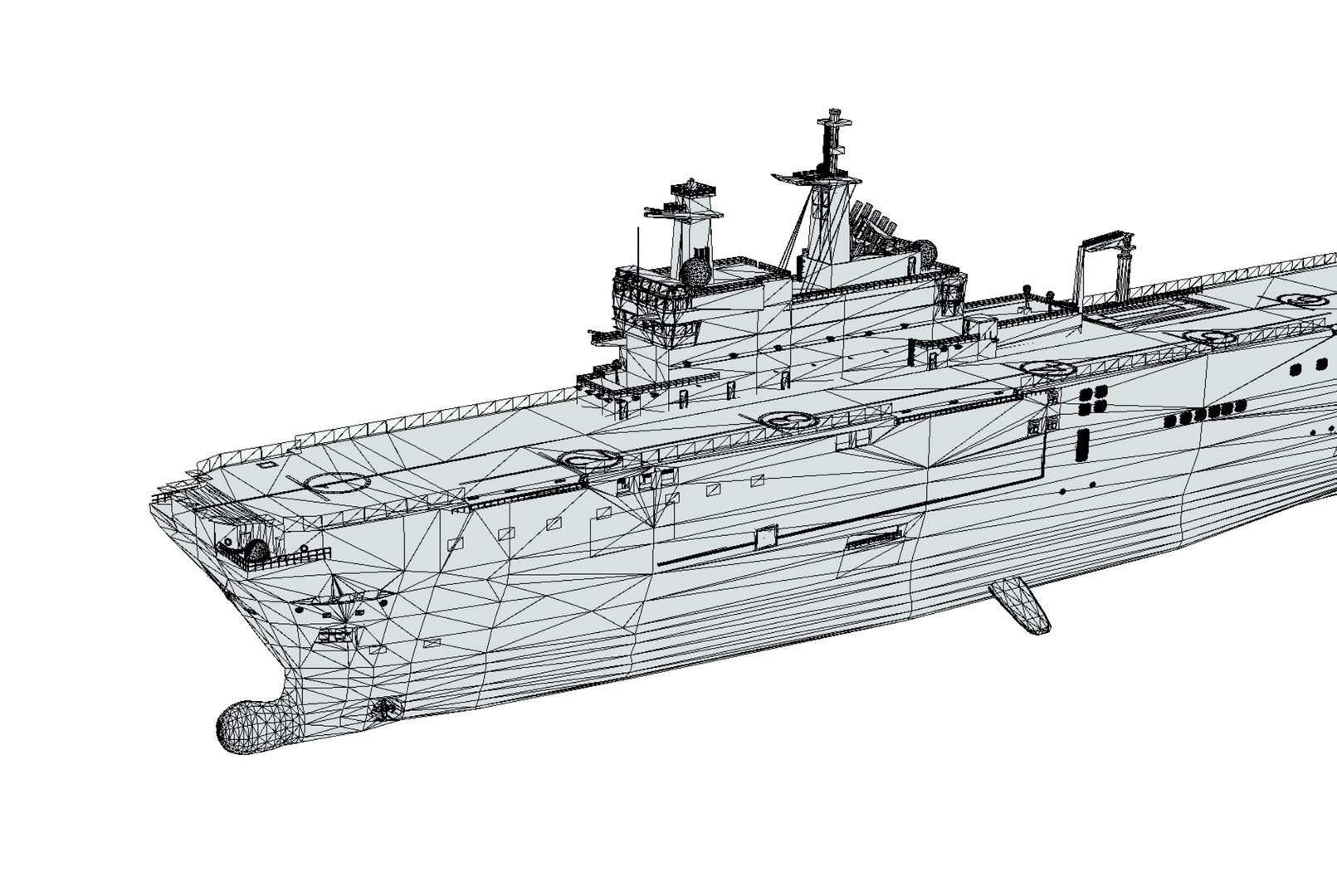 Amphibious Assault Ship 3D Model - TurboSquid 2070933