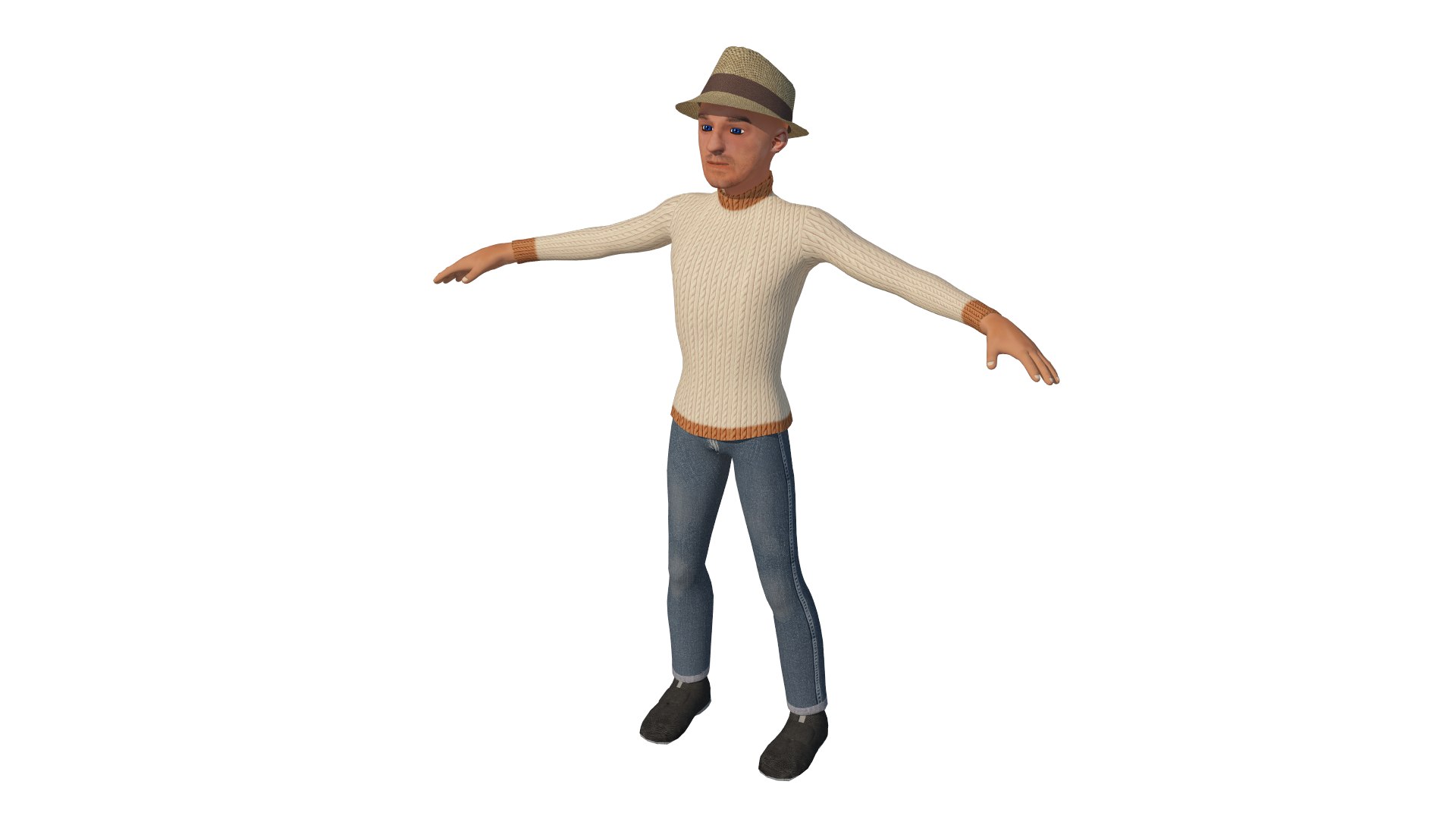 3D Male Cartoon Character Model - TurboSquid 1809872