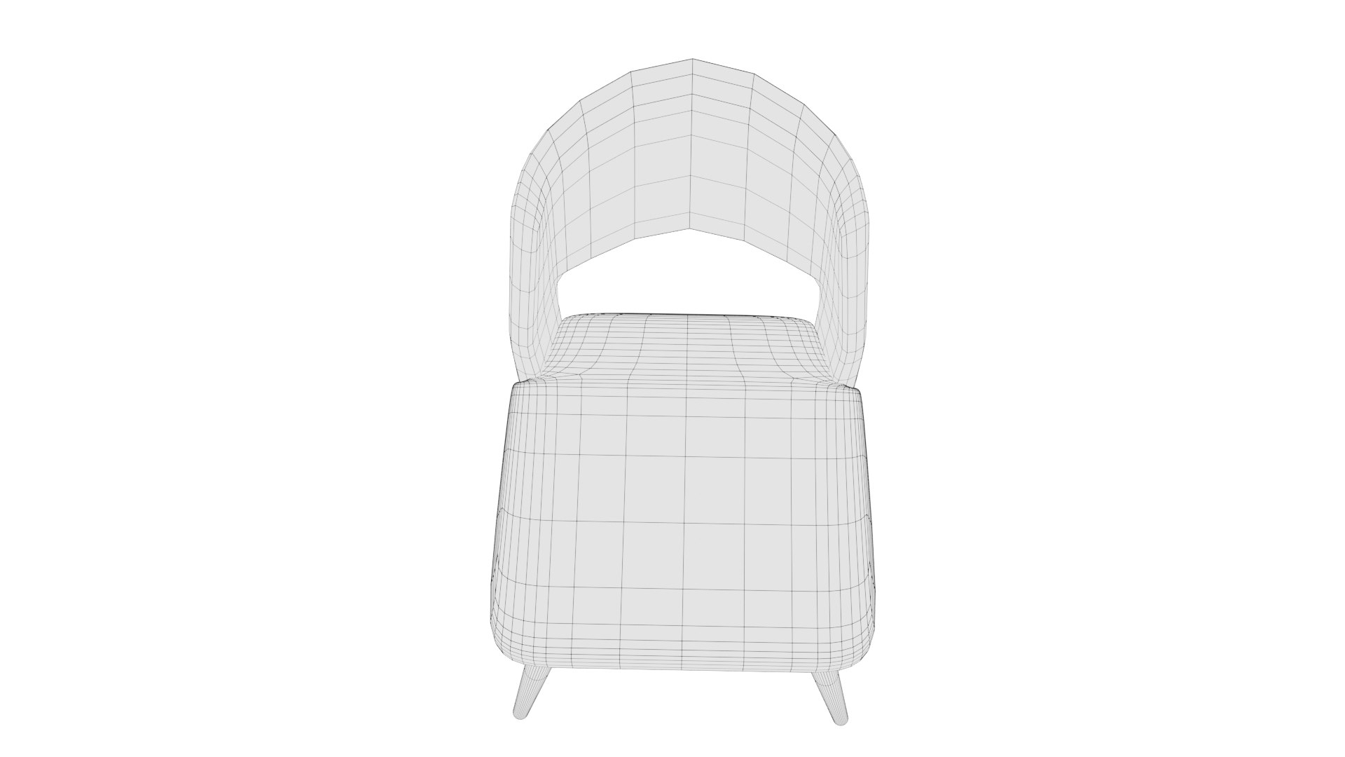 Chair Modeled 3D Model - TurboSquid 1628612