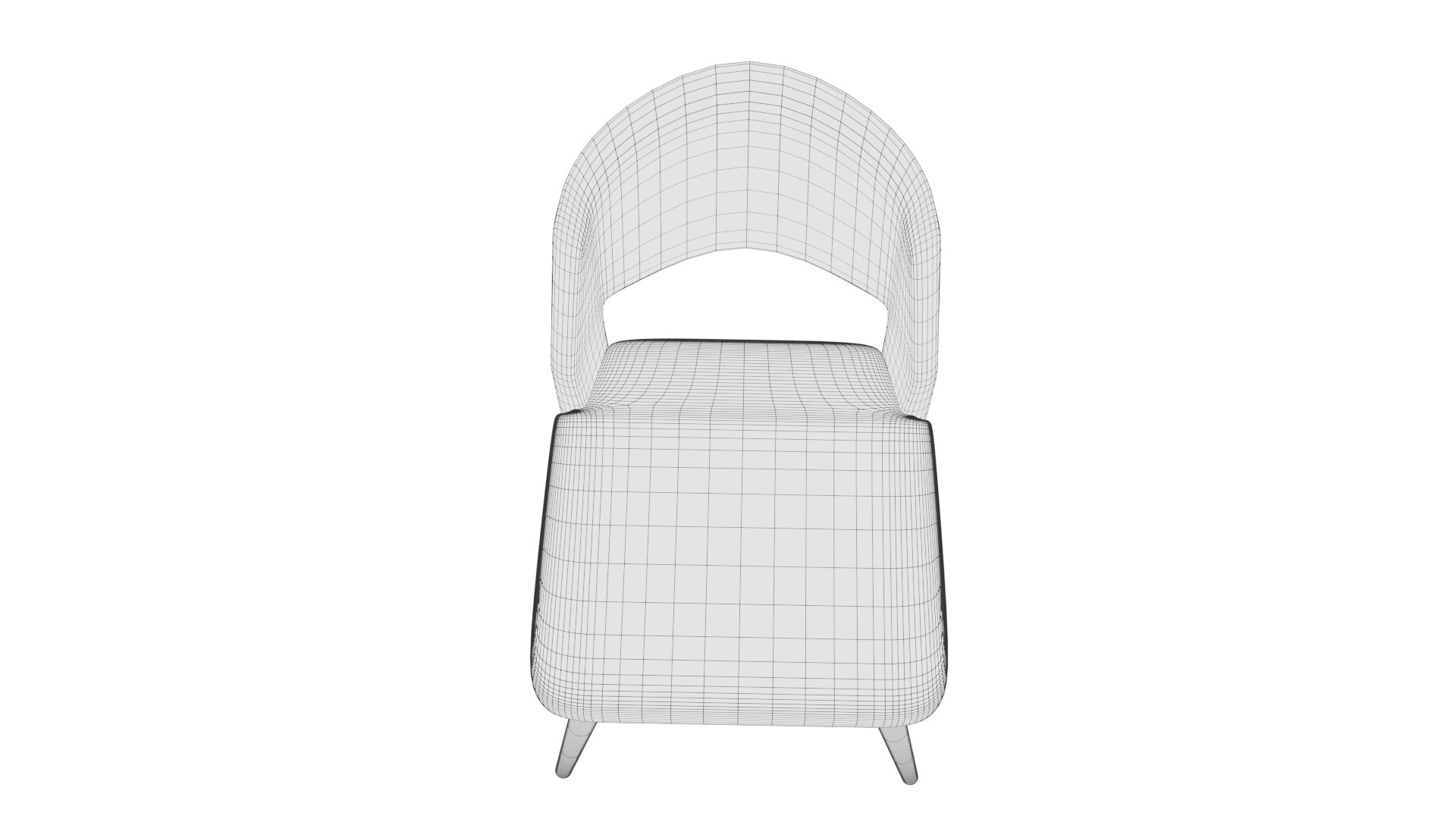 Chair Modeled 3D Model - TurboSquid 1628612