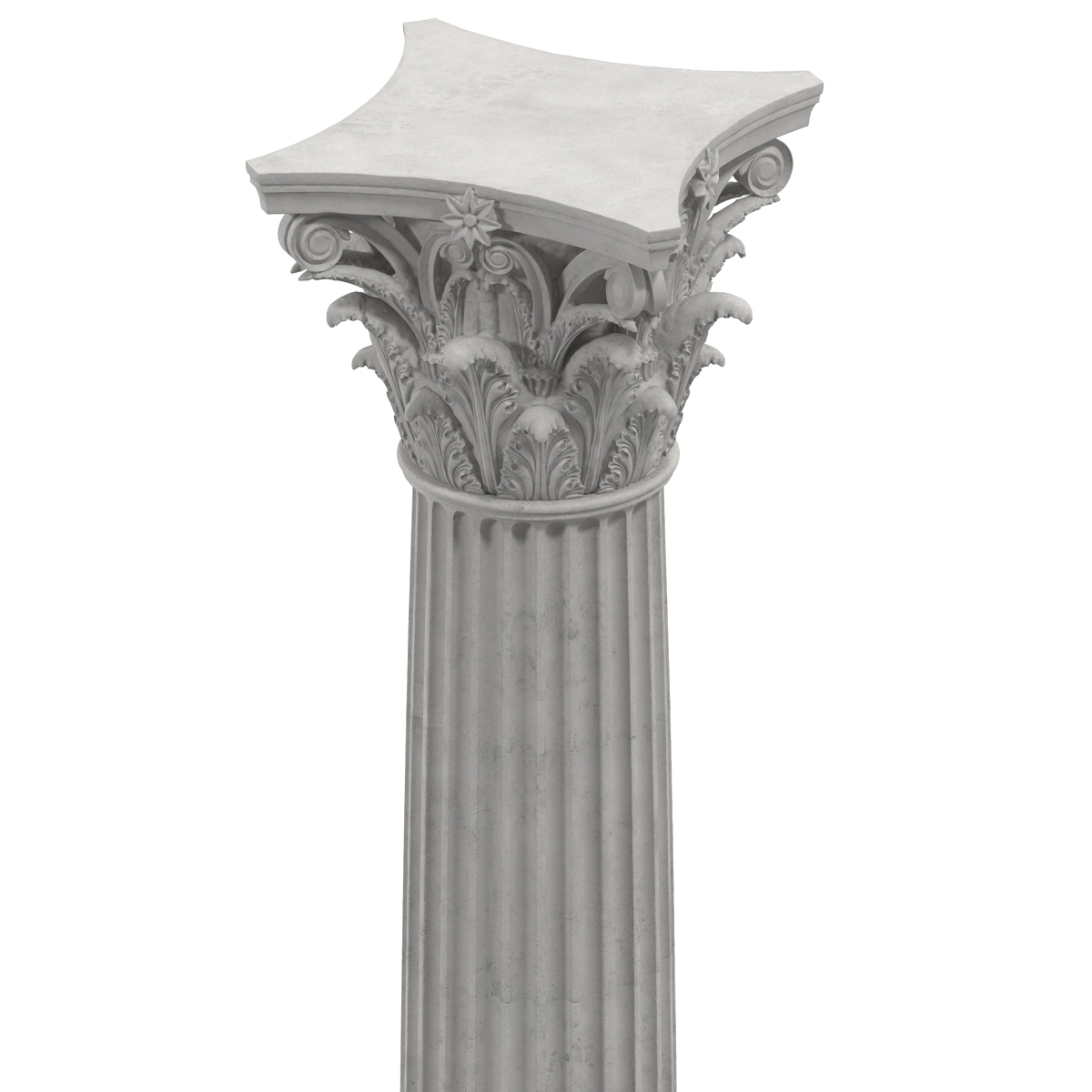 3d model of columns 3