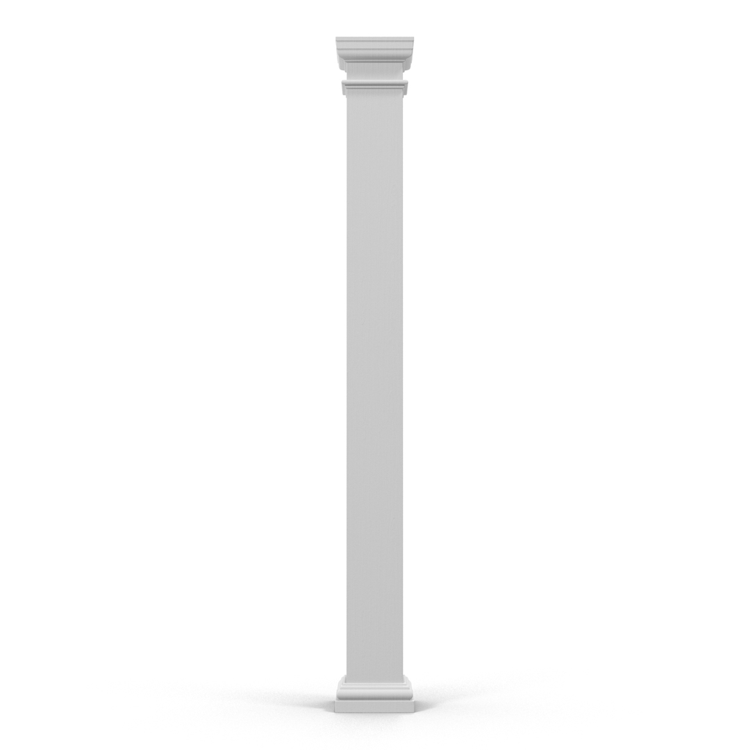 3d model of columns 3