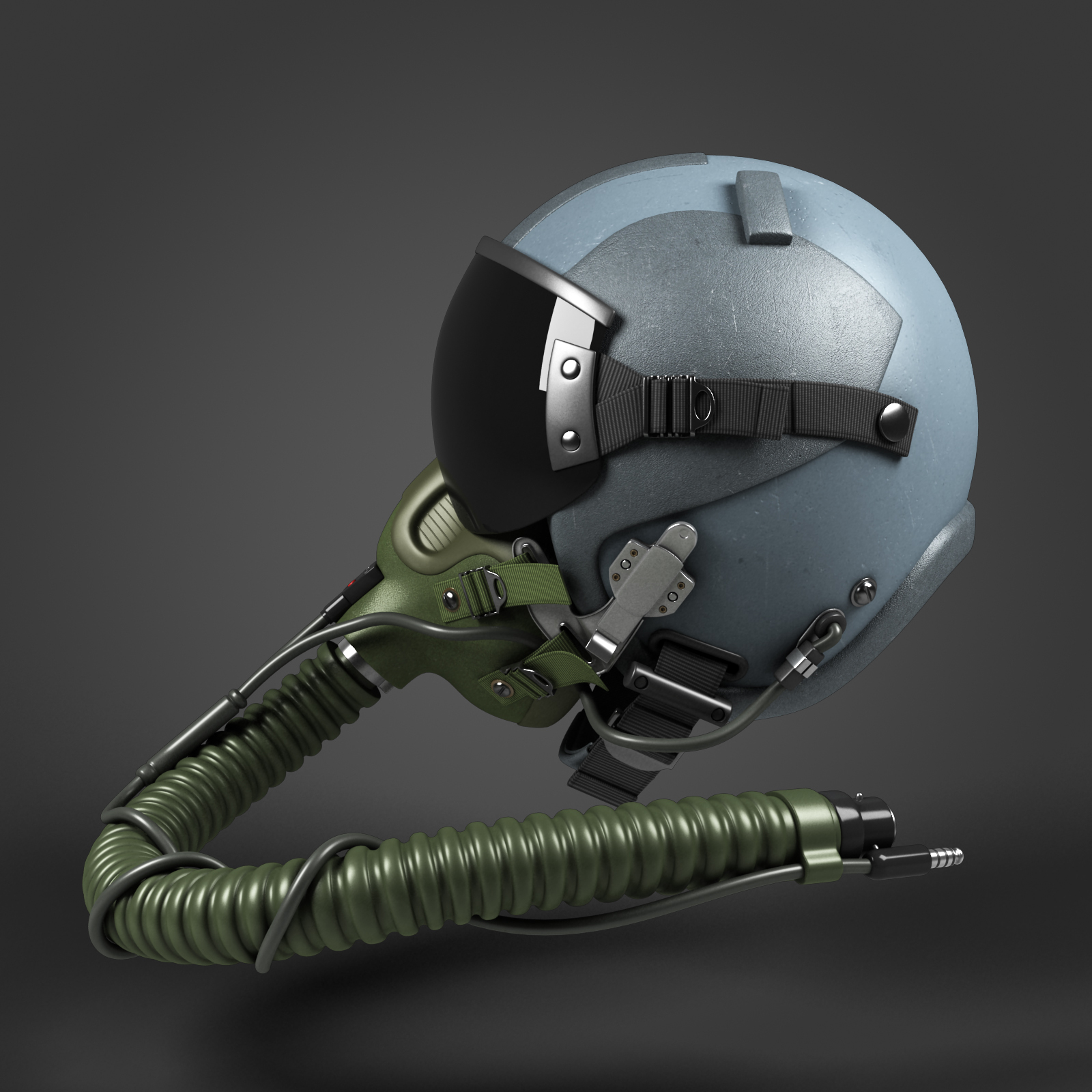 3d fighter helmet hgu-55