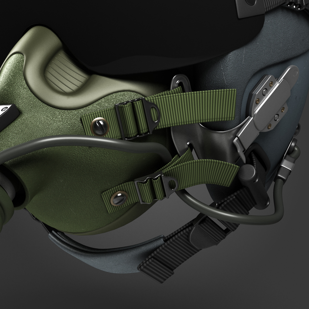 3d fighter helmet hgu-55