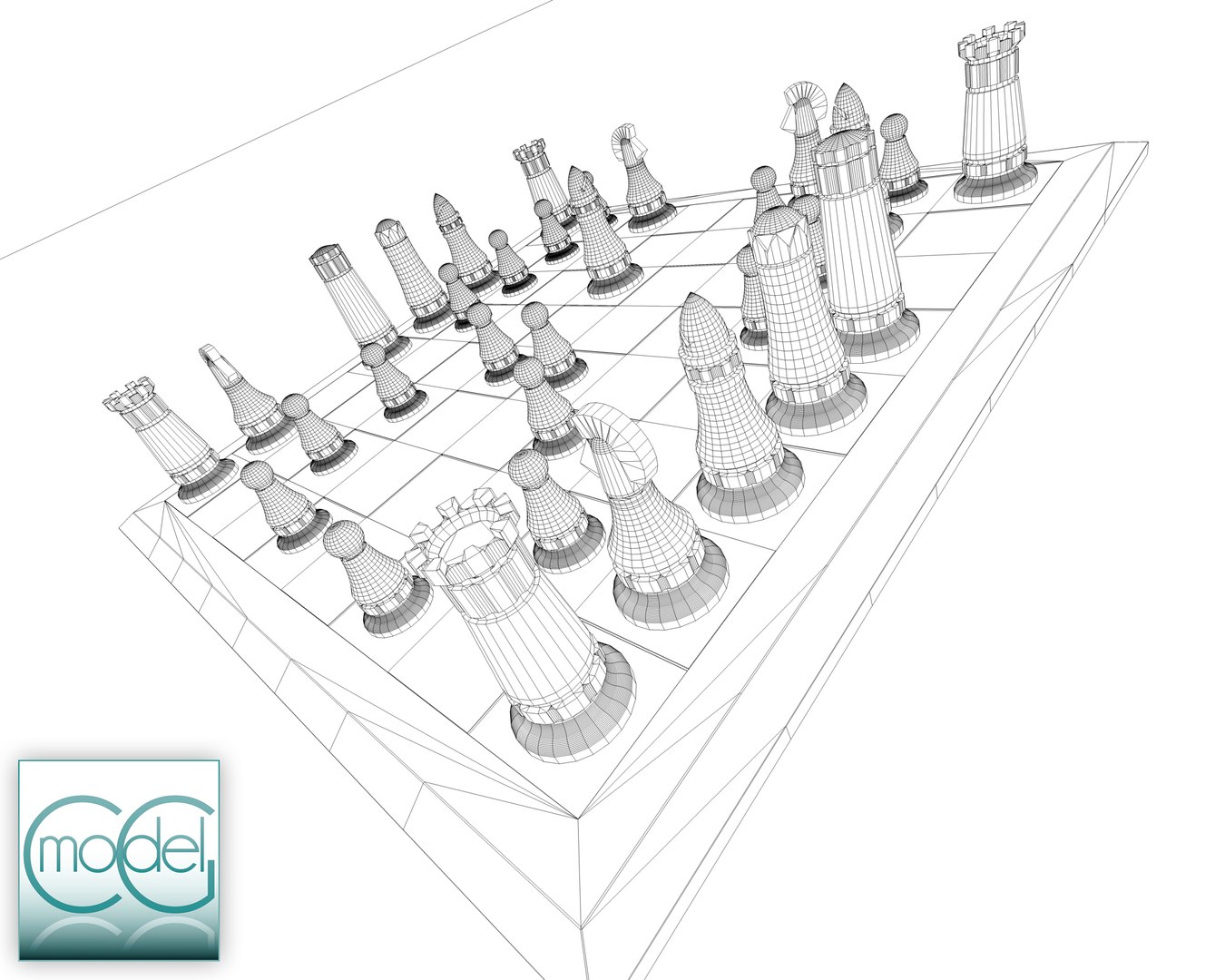 Chess 3d Model