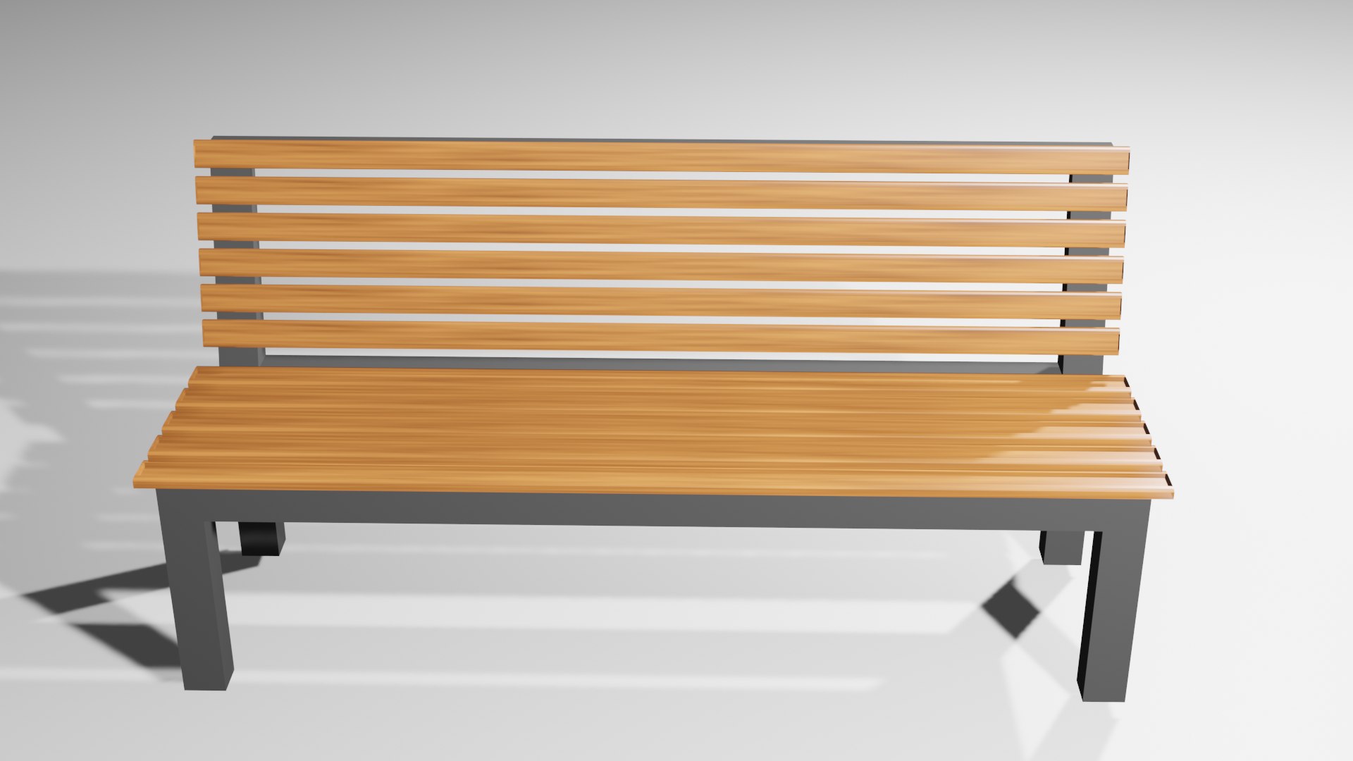 3D Model Park Bench - TurboSquid 2314948