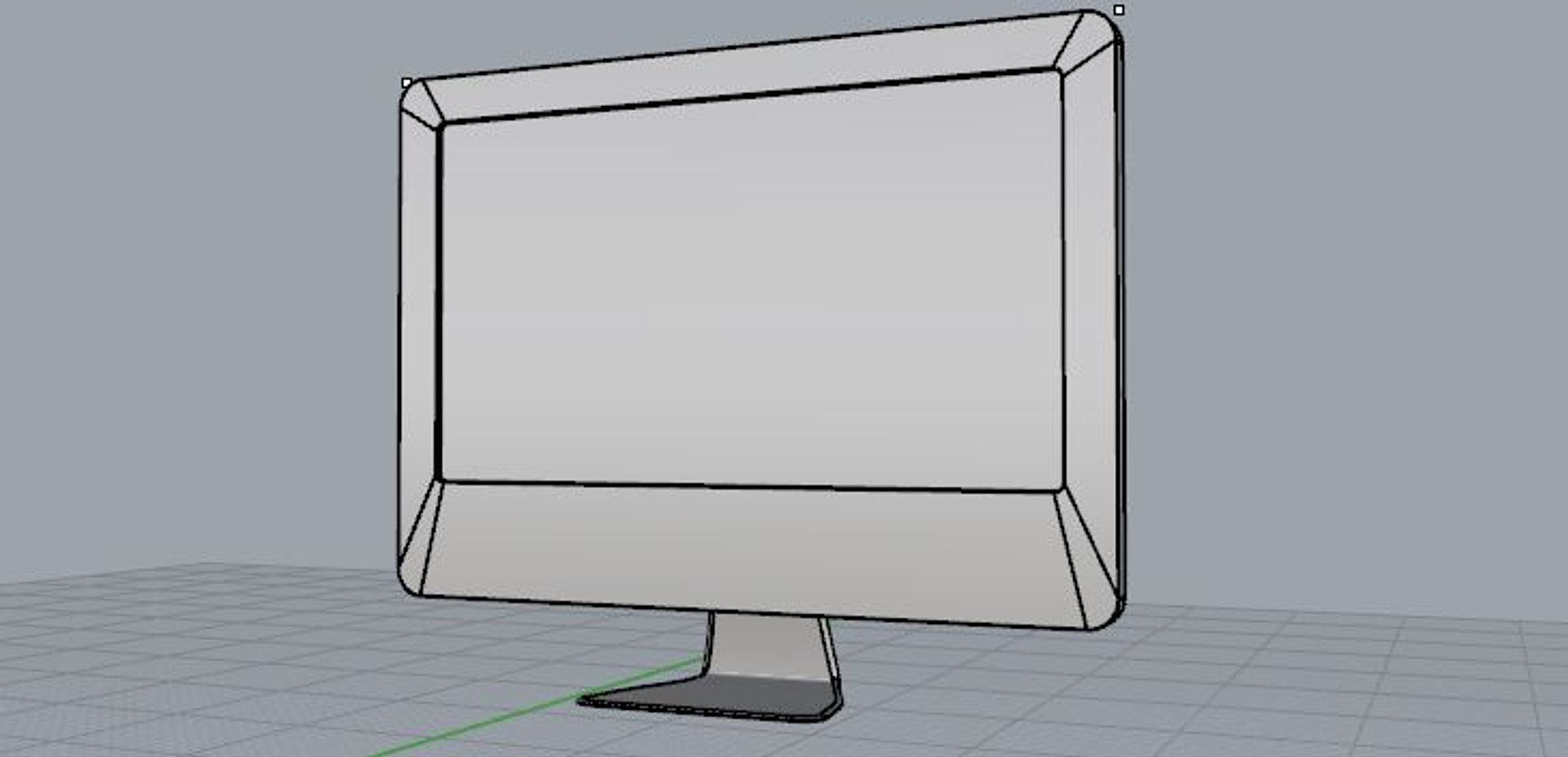 3D Led Screen Monitor Display Model - TurboSquid 1159263